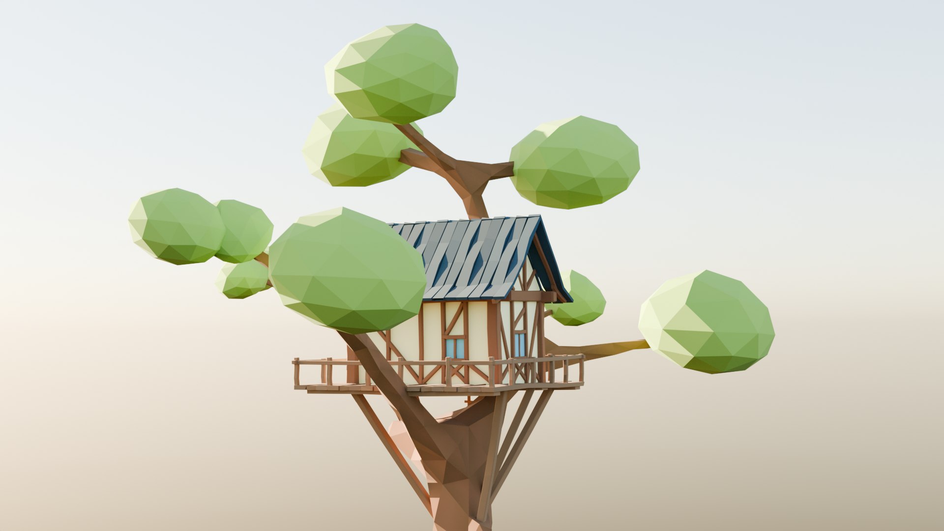 3D Tree House - TurboSquid 2219269