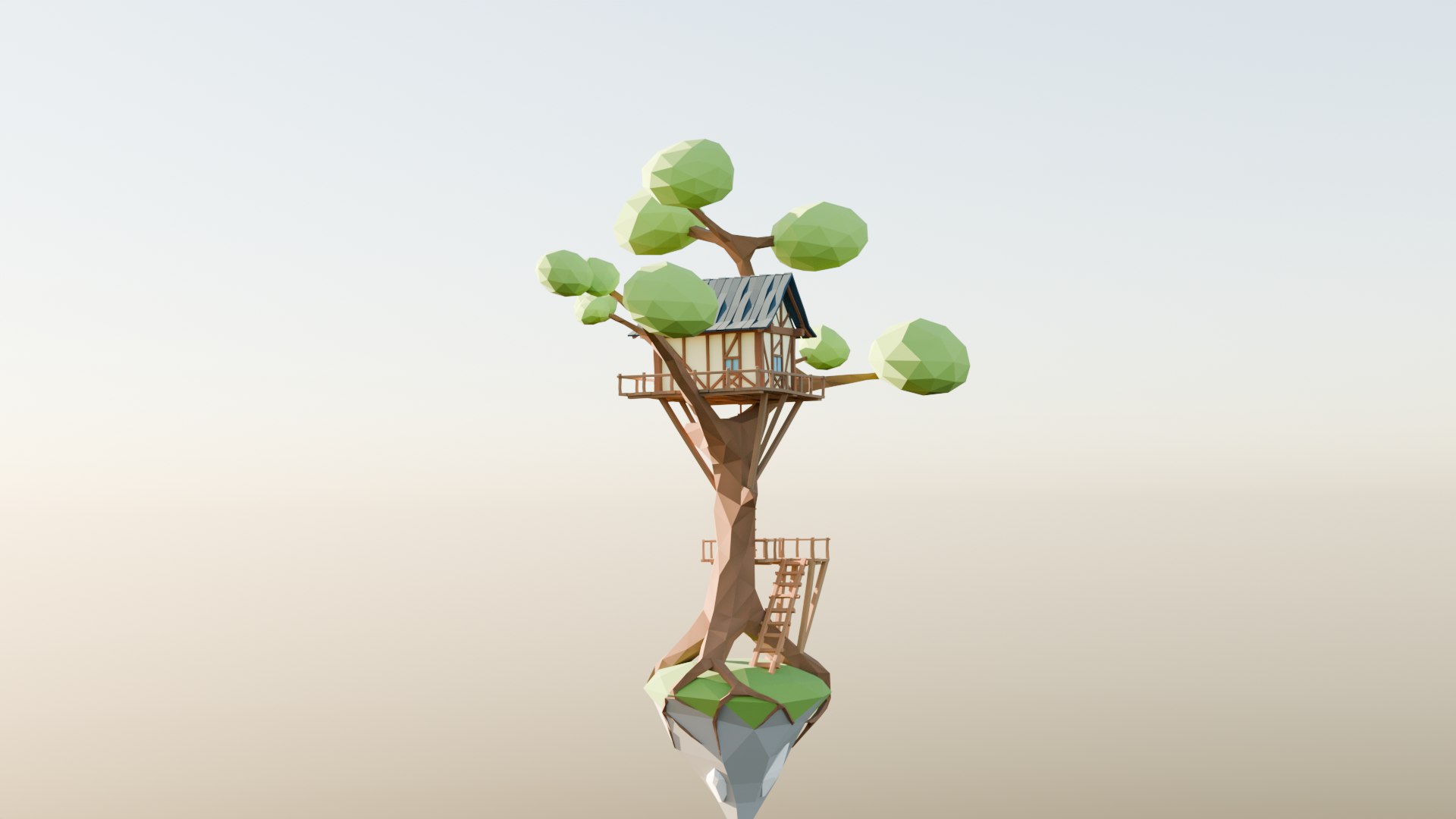 3D Tree House - TurboSquid 2219269