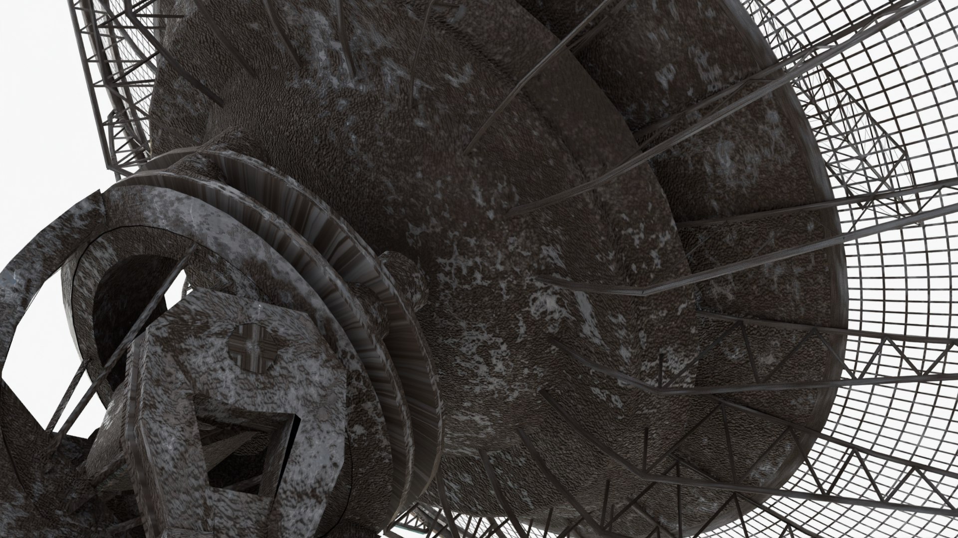 3D model 4K Abandoned Decorations - TurboSquid 2069255