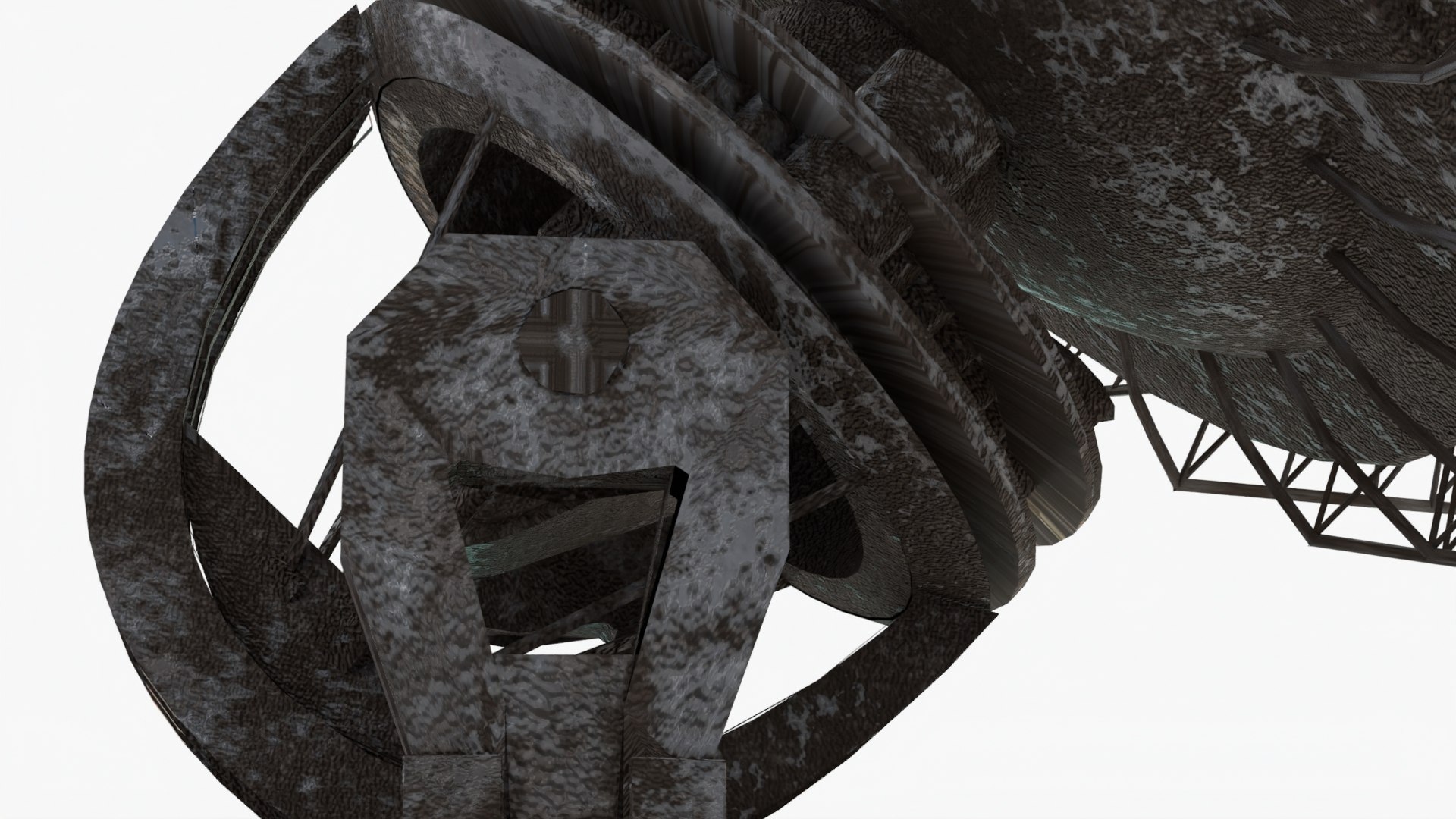 3D model 4K Abandoned Decorations - TurboSquid 2069255