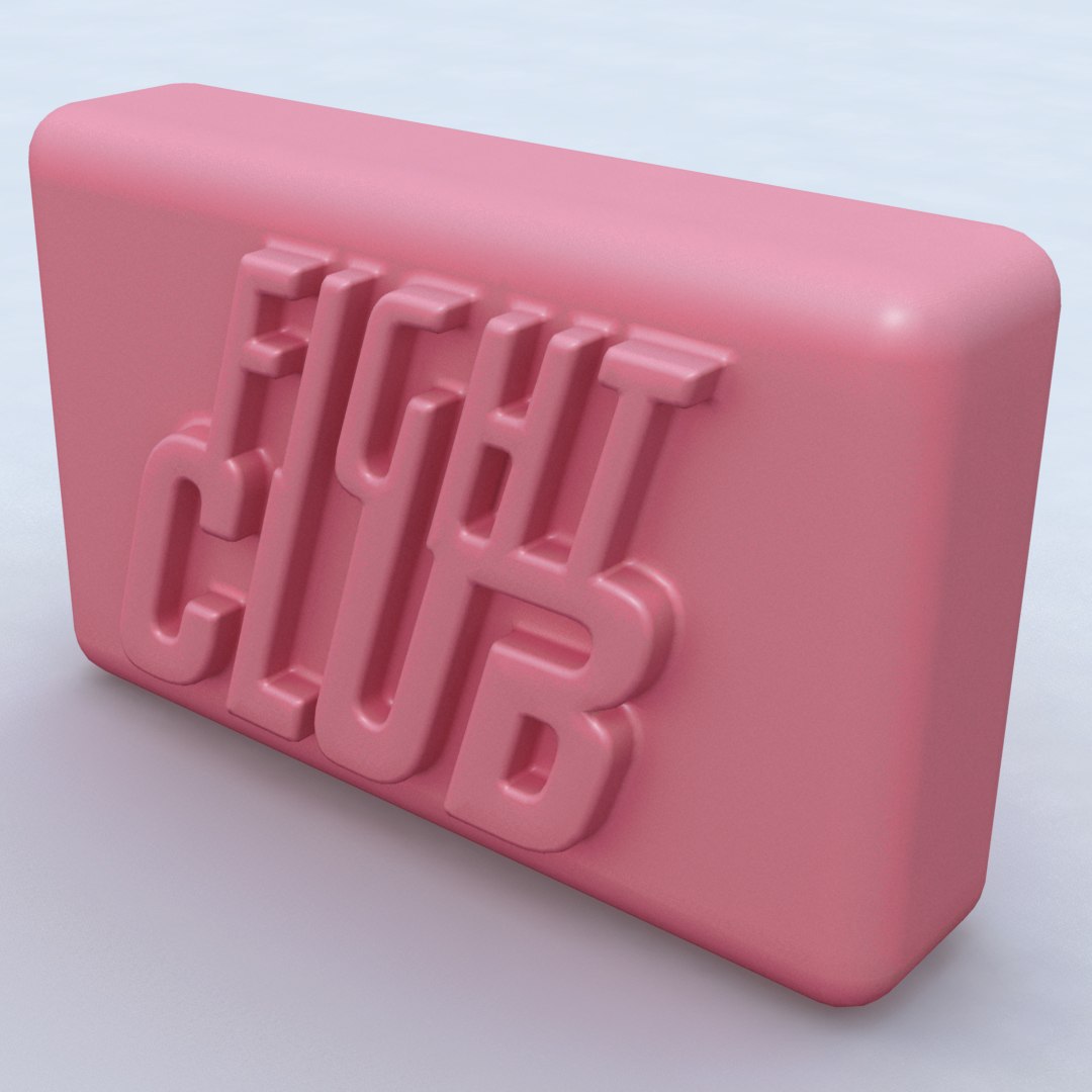 Fight Club Soap 3D Model - TurboSquid 1018144