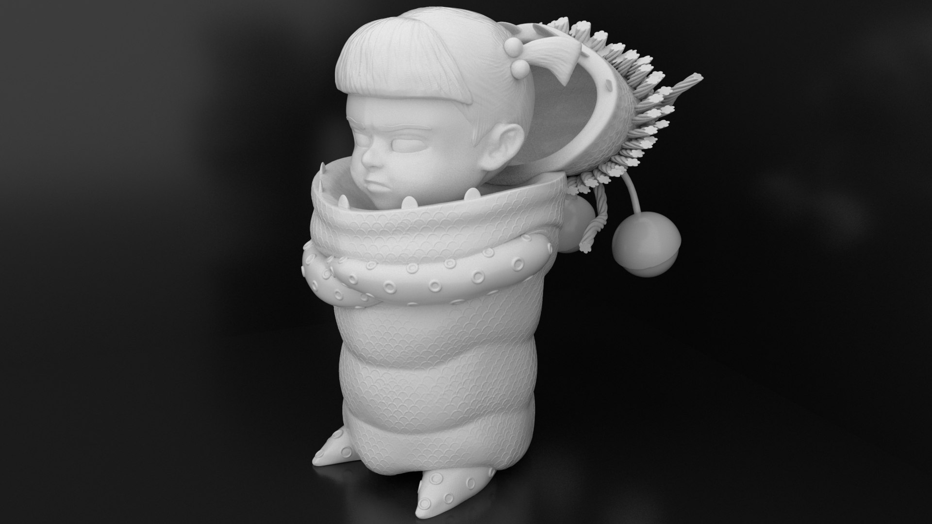 Boo Monsters Inc 3D Model - TurboSquid 1797704