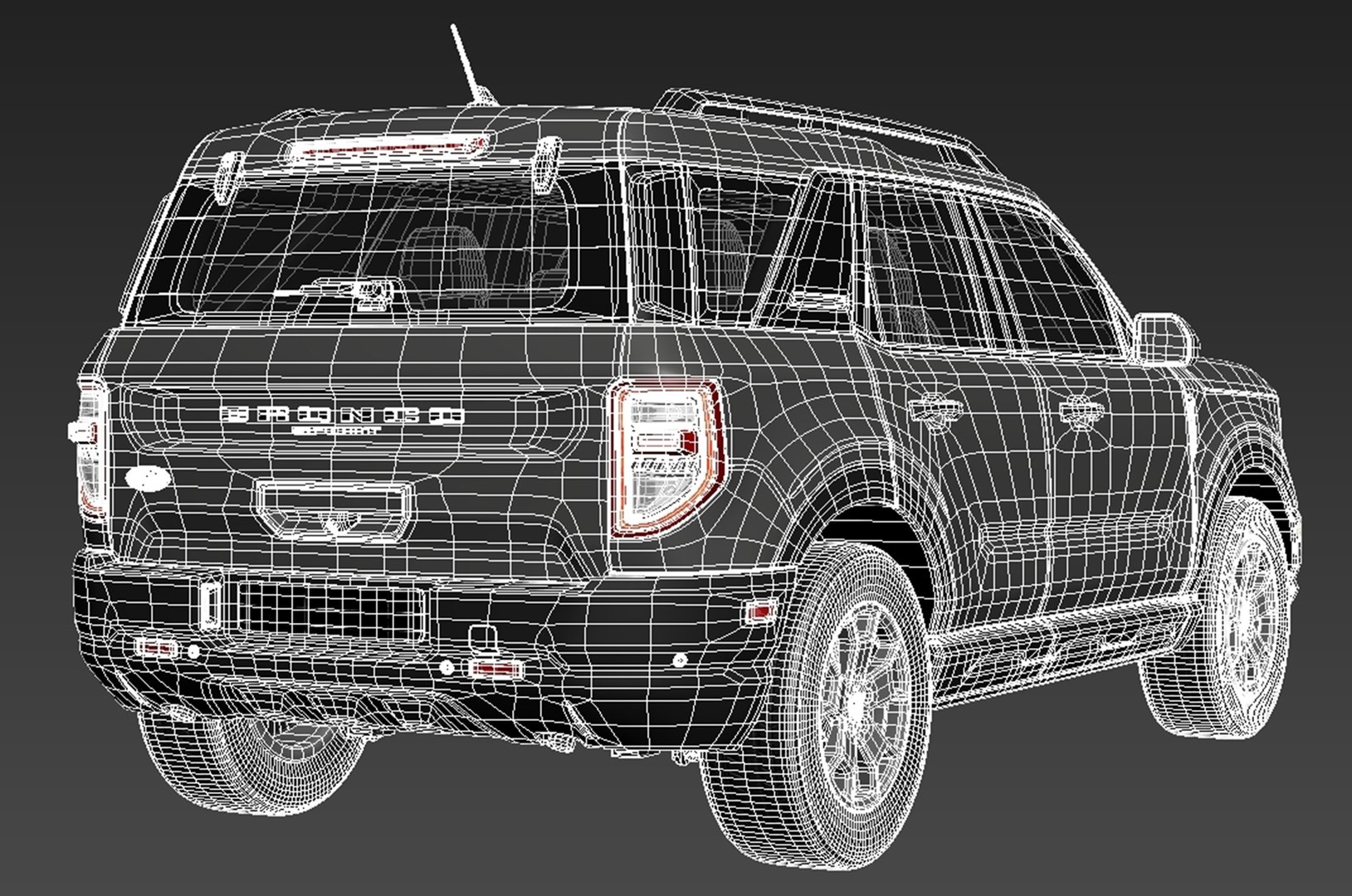 3D Ford Bronco Sport Base 2021 Model - TurboSquid 2222006