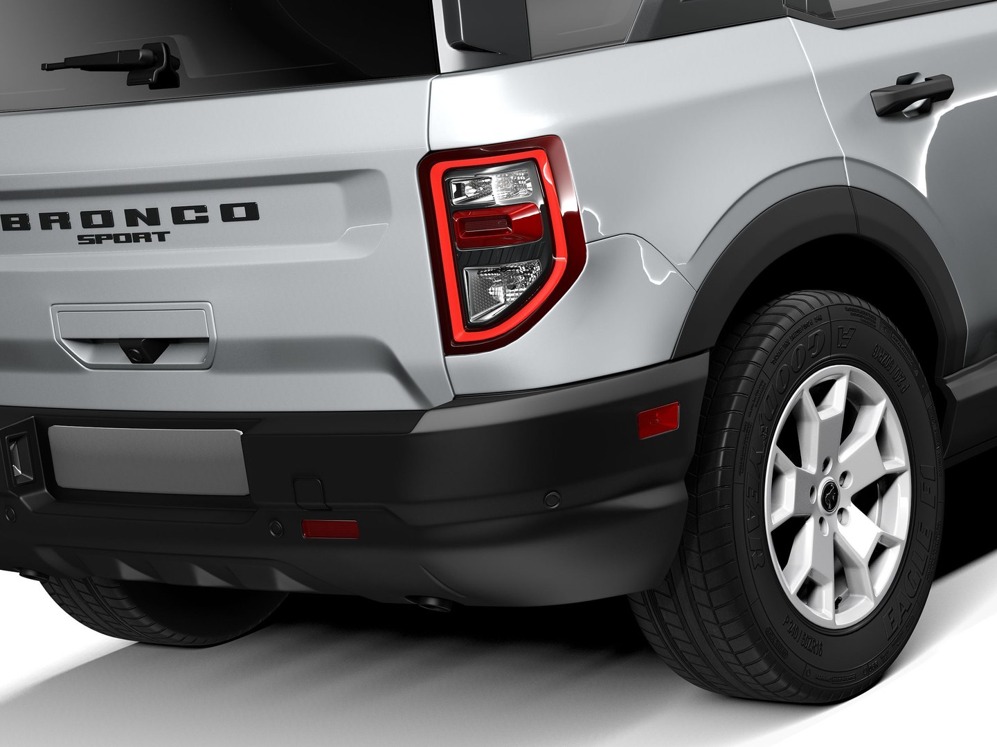 3D Ford Bronco Sport Base 2021 Model - TurboSquid 2222006