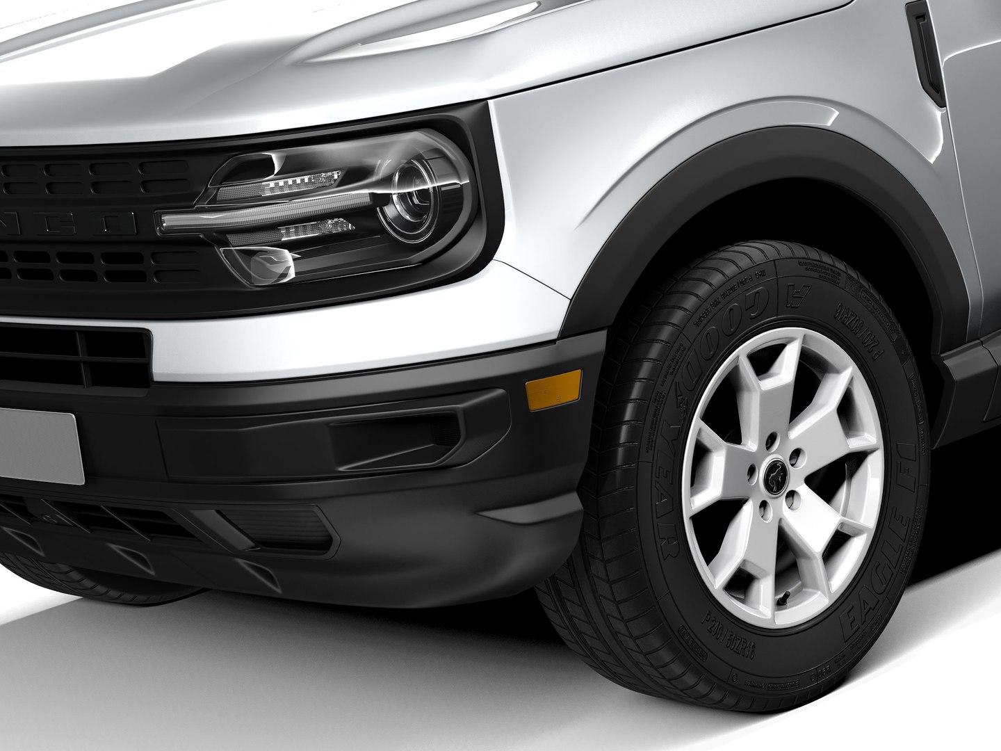 3D Ford Bronco Sport Base 2021 Model - TurboSquid 2222006