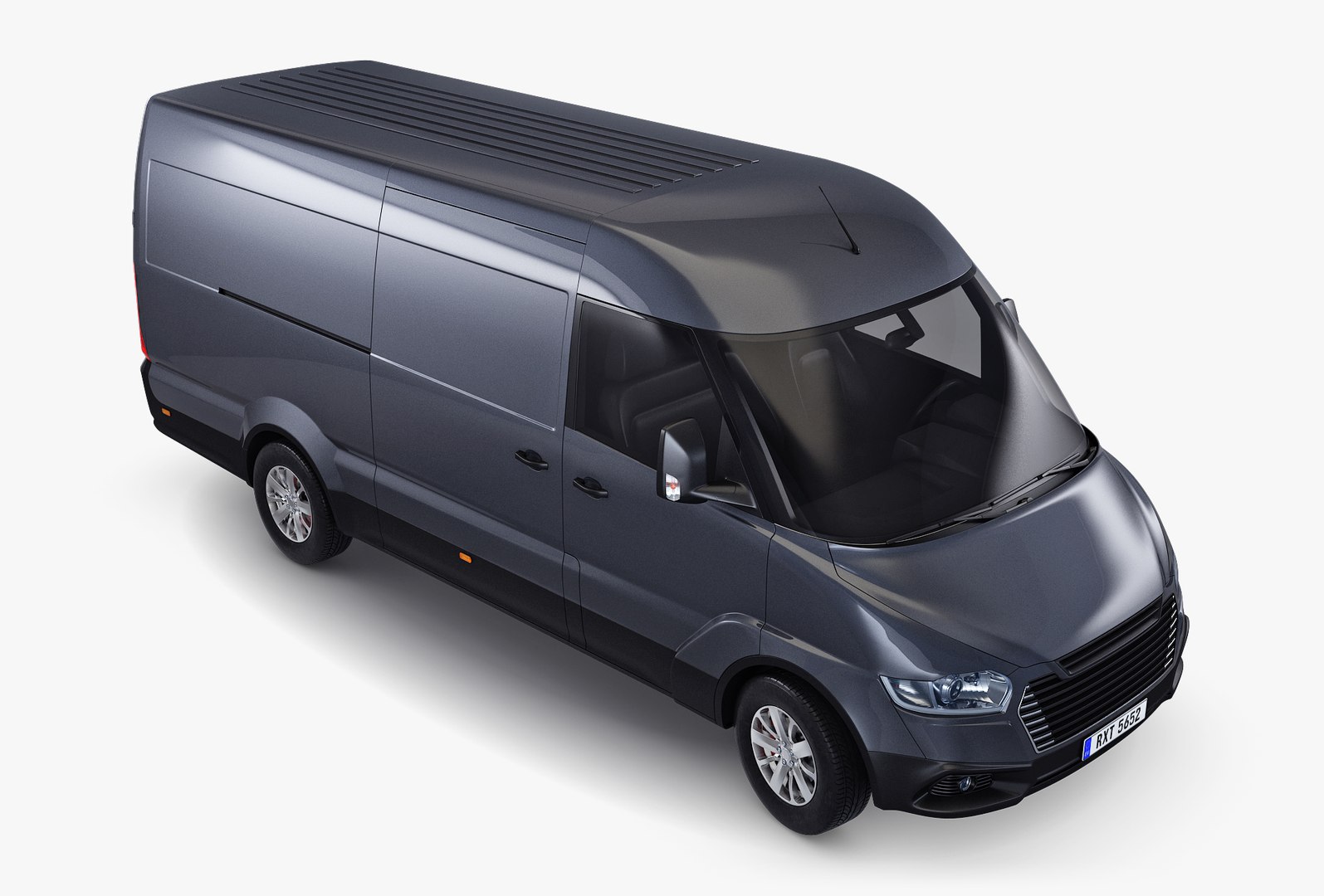 3D Generic Commercial Cargo Van M 3 - TurboSquid 2036827