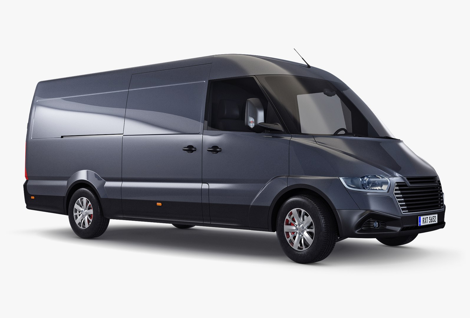 3D Generic Commercial Cargo Van M 3 - TurboSquid 2036827