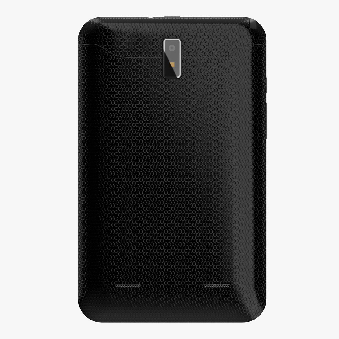 3d model of android little pc tablet