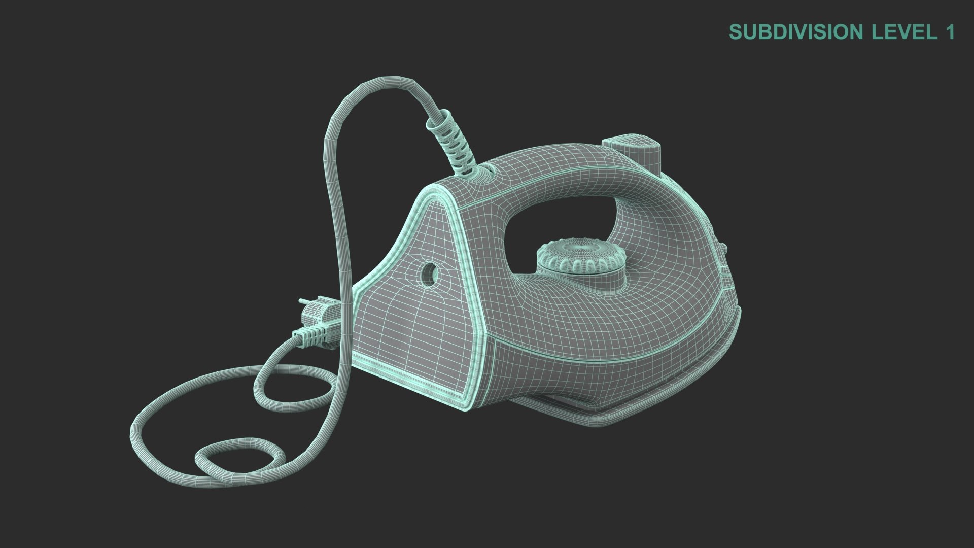 3D Cloths Iron Model - TurboSquid 2134920