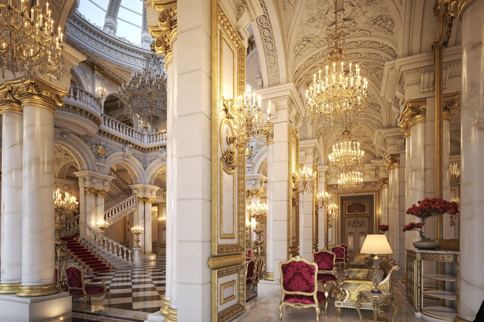 3D model Royal Lobby Collection - TurboSquid 2154163