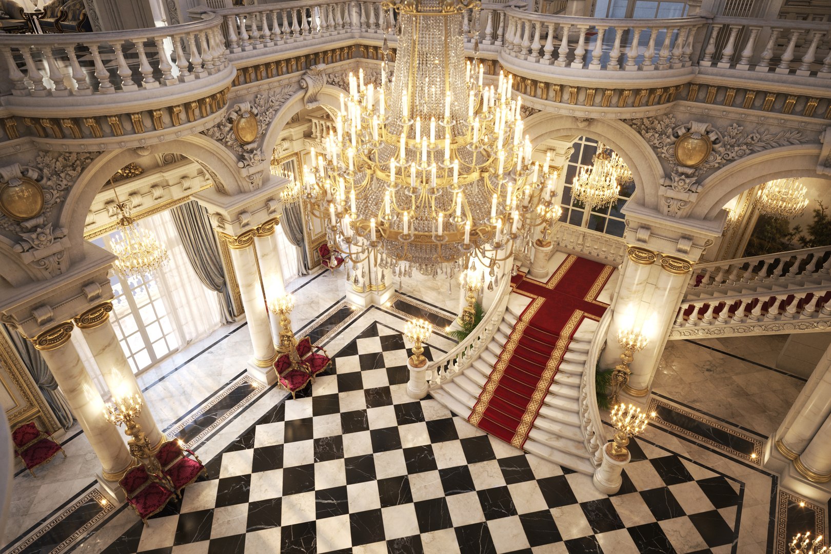 3D model Royal Lobby Collection - TurboSquid 2154163