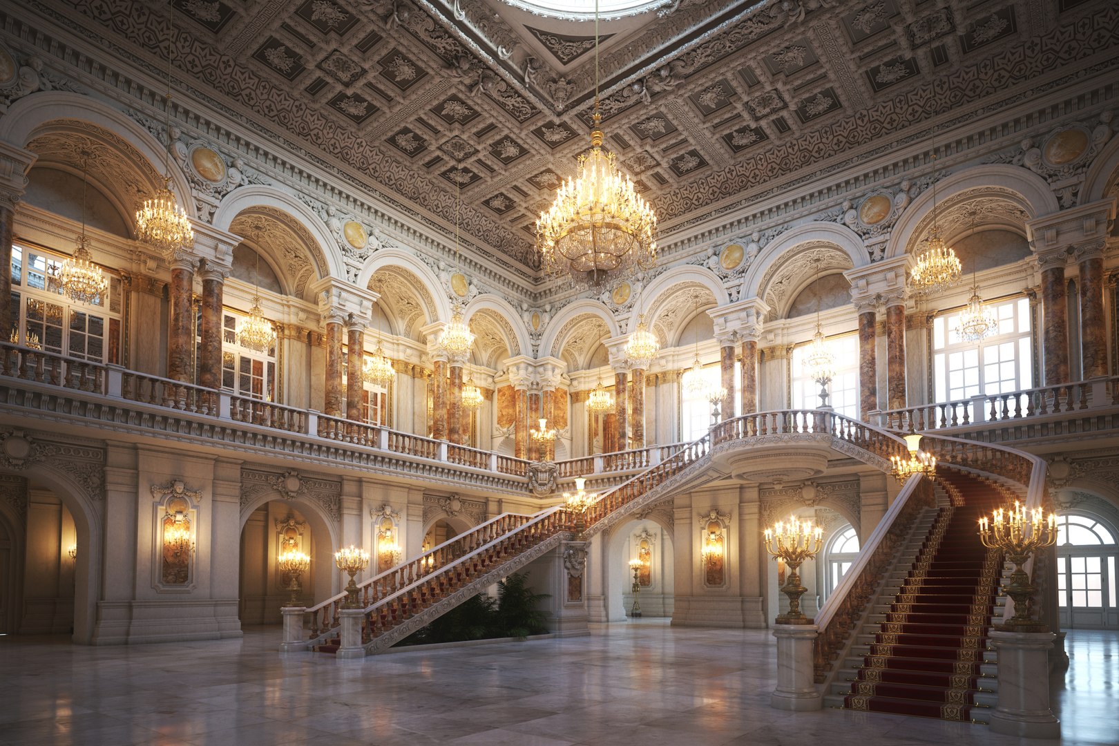 3D model Royal Lobby Collection - TurboSquid 2154163