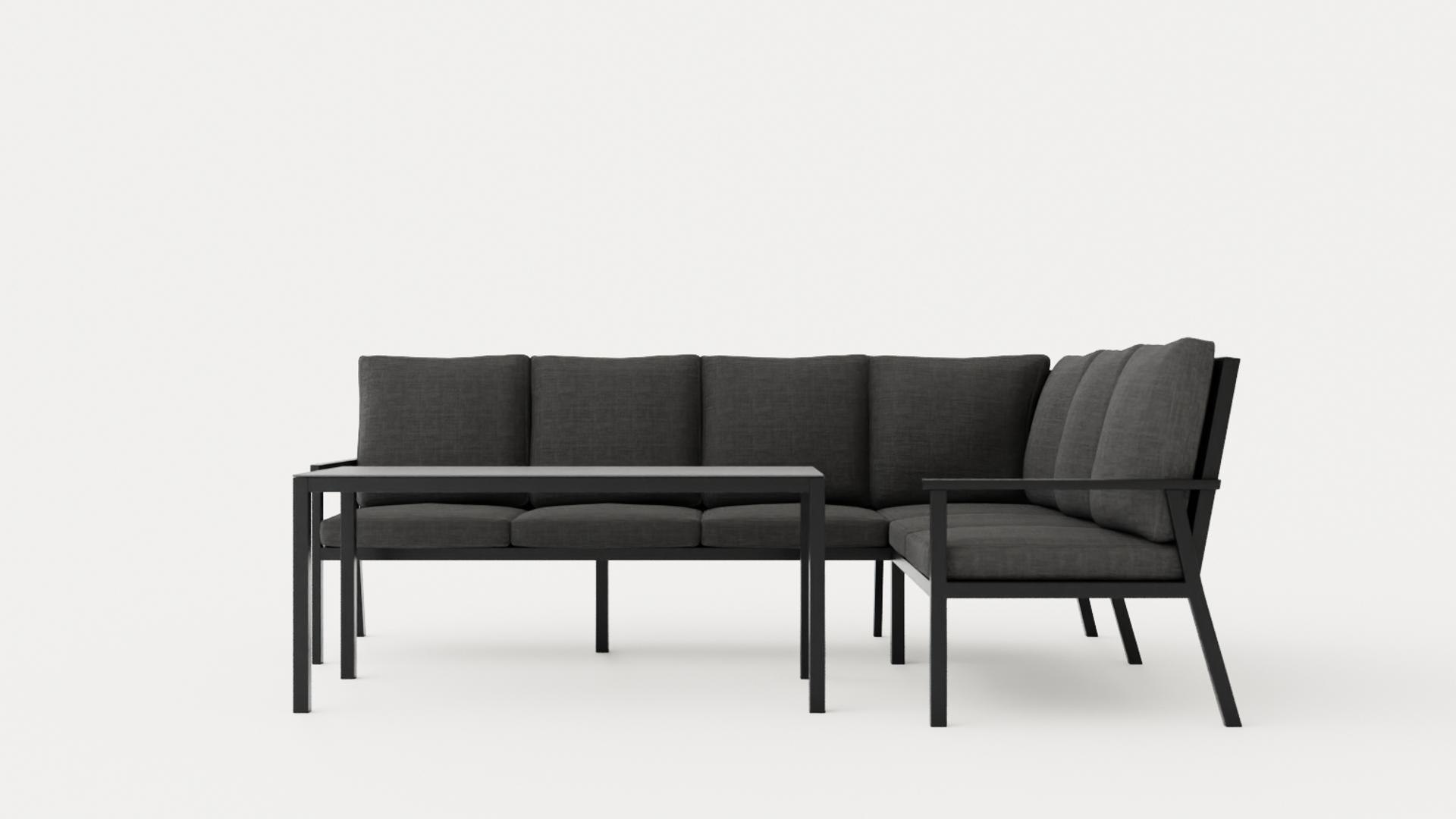 Rana Sofa Set 3D Model - TurboSquid 2240267