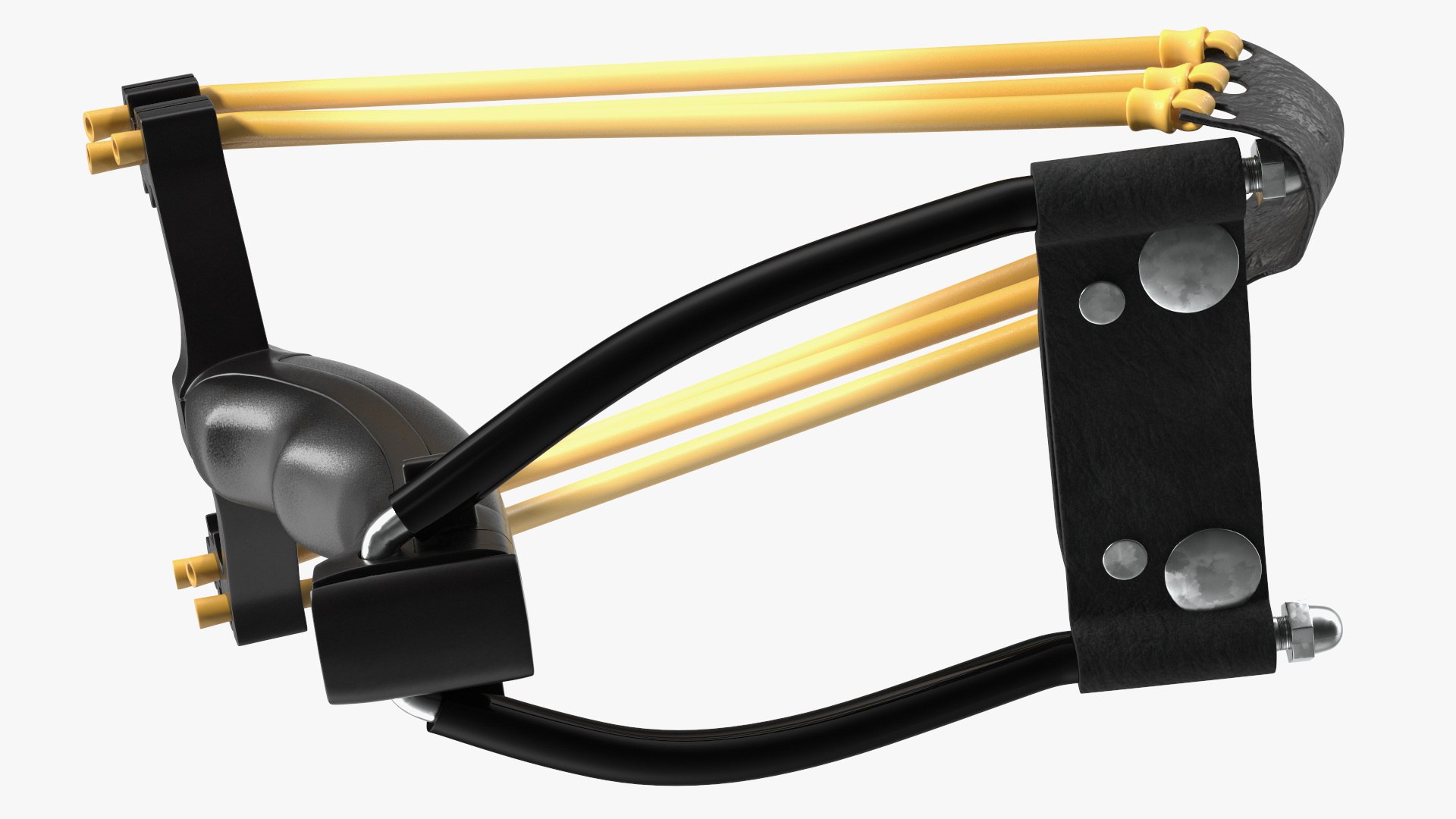 3D Black Folding Wrist Slingshot Catapult With Lock Model - TurboSquid ...