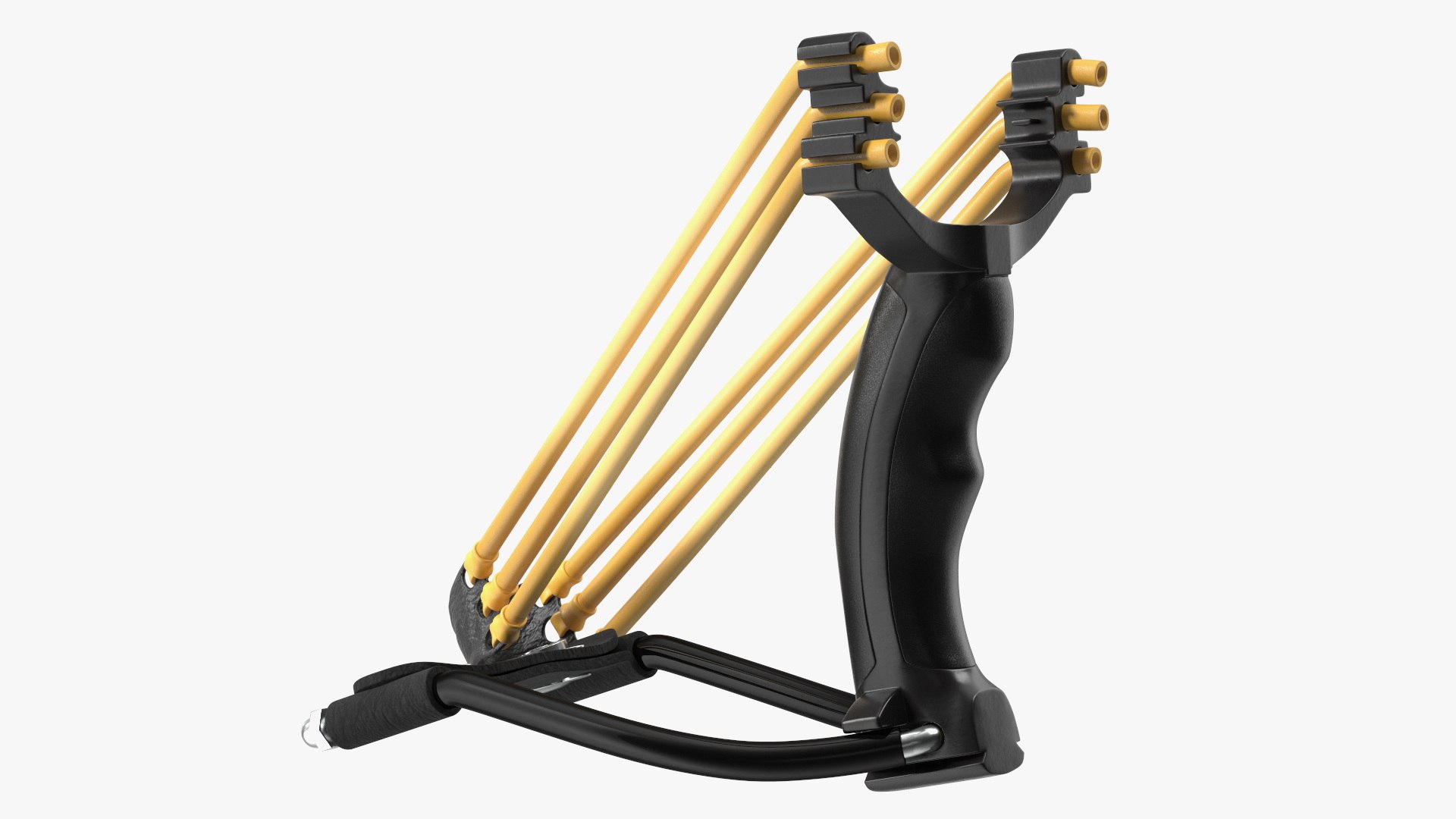 3D Black Folding Wrist Slingshot Catapult With Lock Model - TurboSquid ...