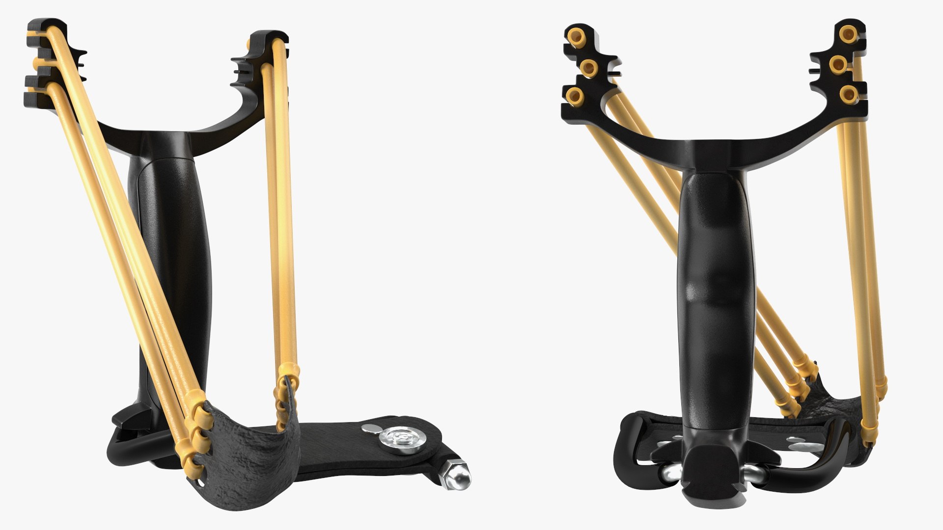 3D Black Folding Wrist Slingshot Catapult With Lock Model - TurboSquid ...