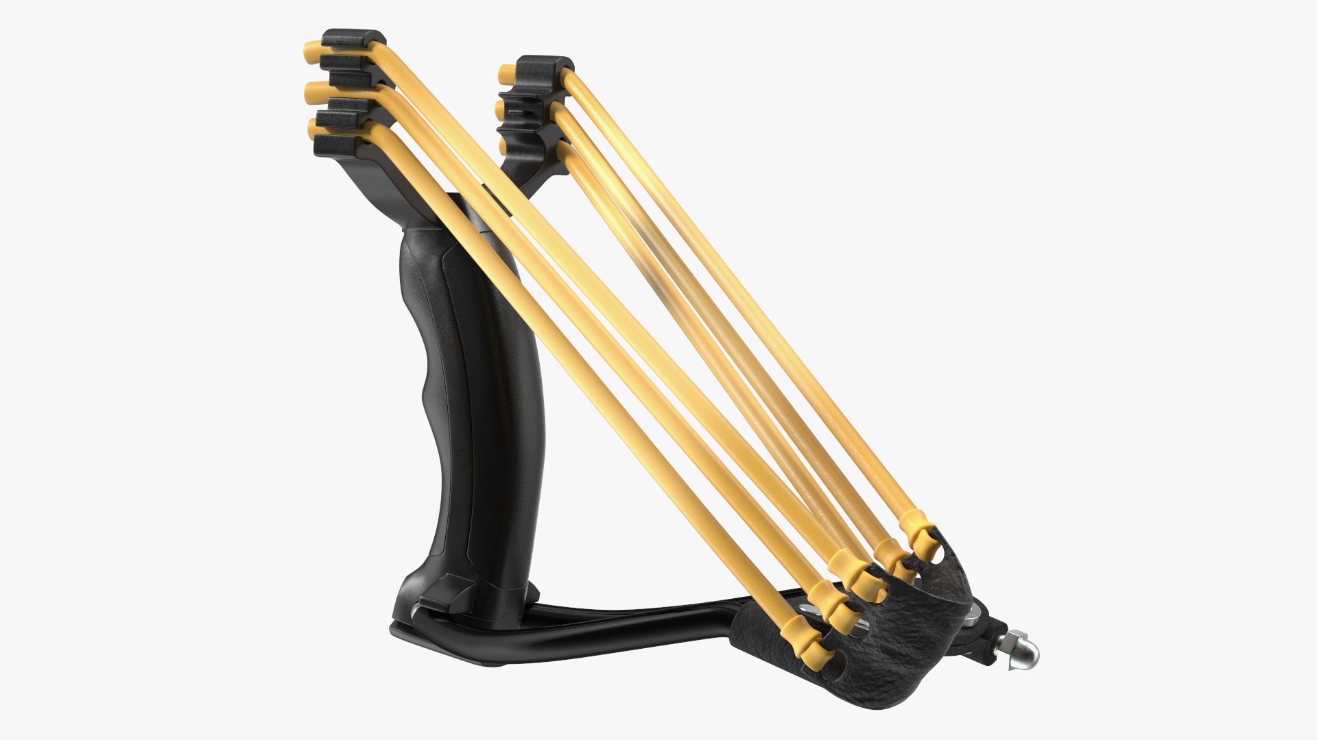 3D Black Folding Wrist Slingshot Catapult With Lock Model - TurboSquid ...