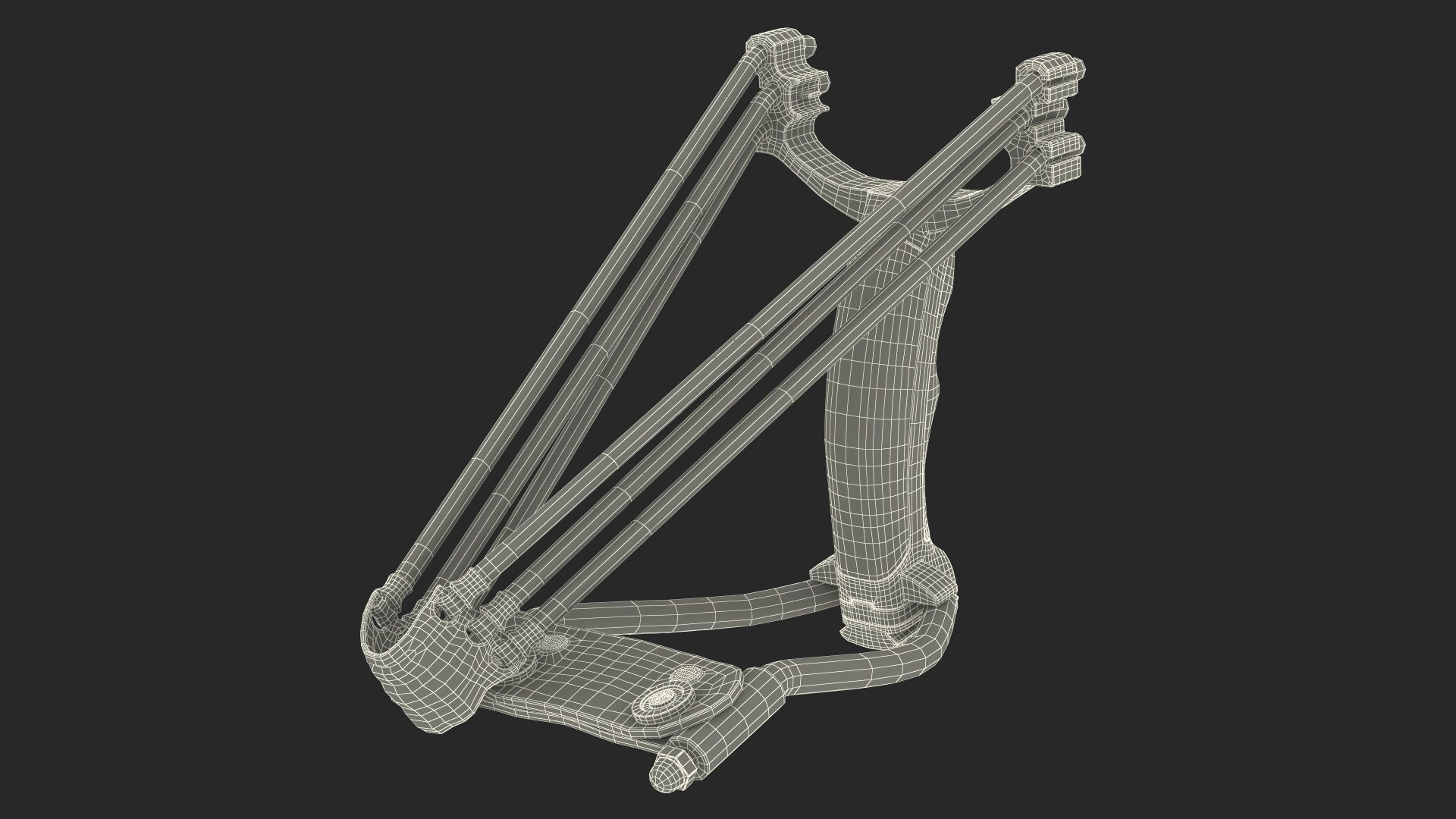 3D Black Folding Wrist Slingshot Catapult With Lock Model - TurboSquid ...