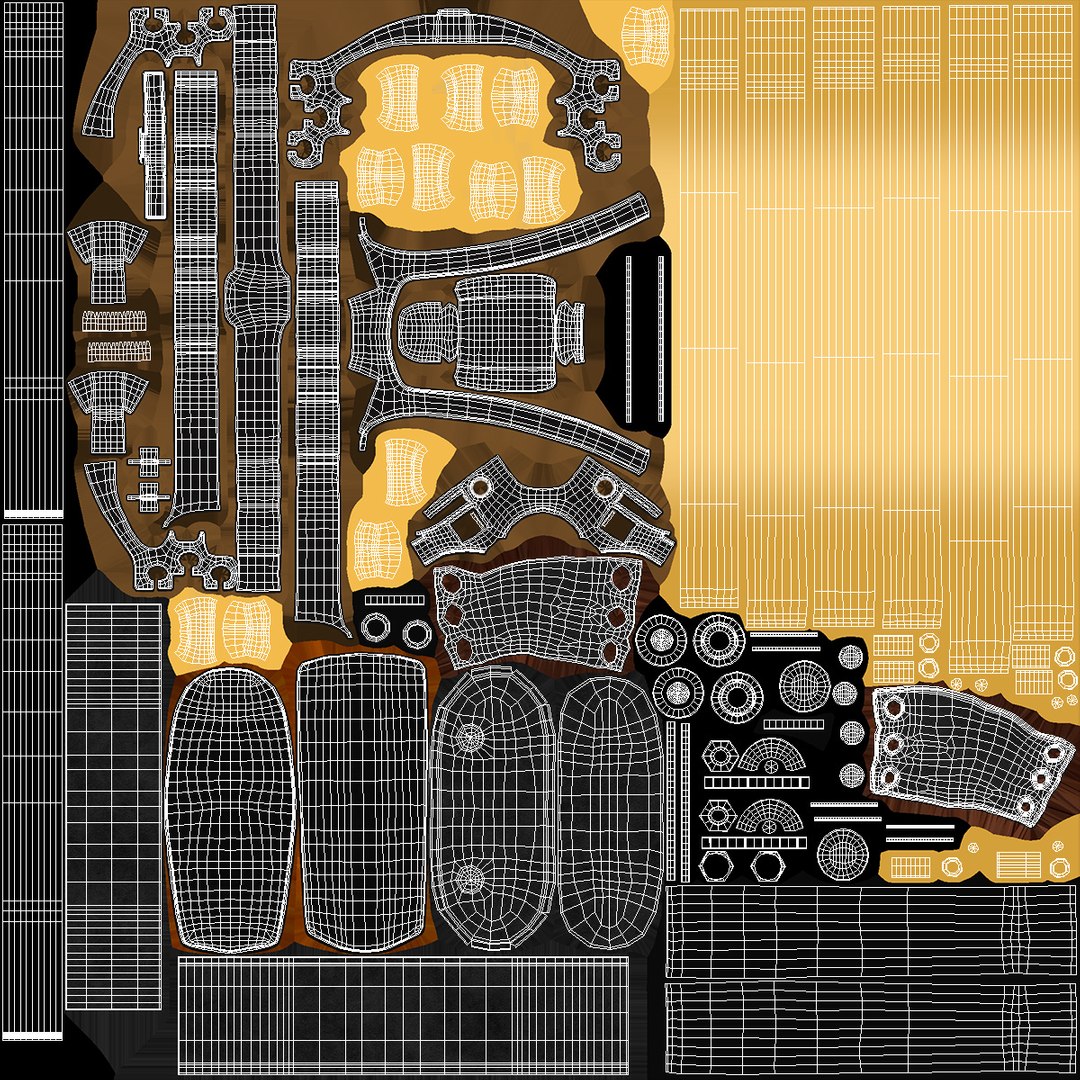 3D Black Folding Wrist Slingshot Catapult With Lock Model - TurboSquid ...