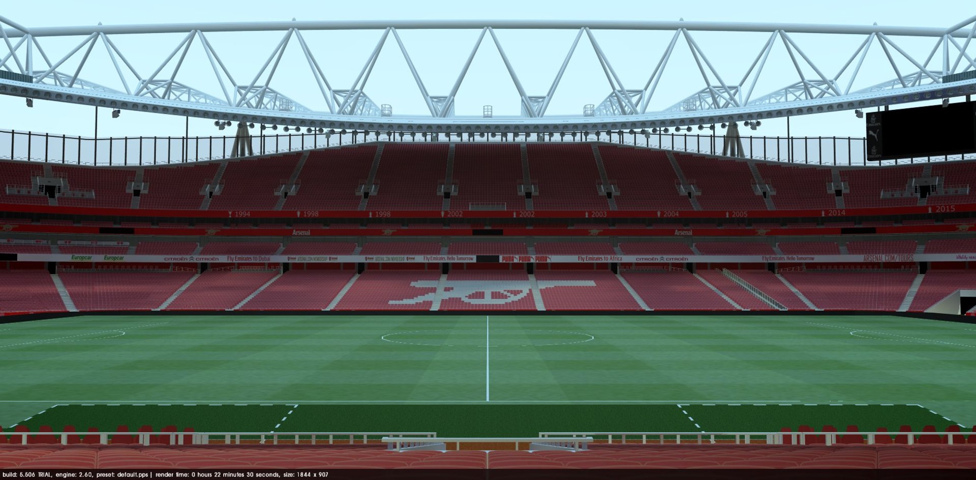 3d Emirates Stadium