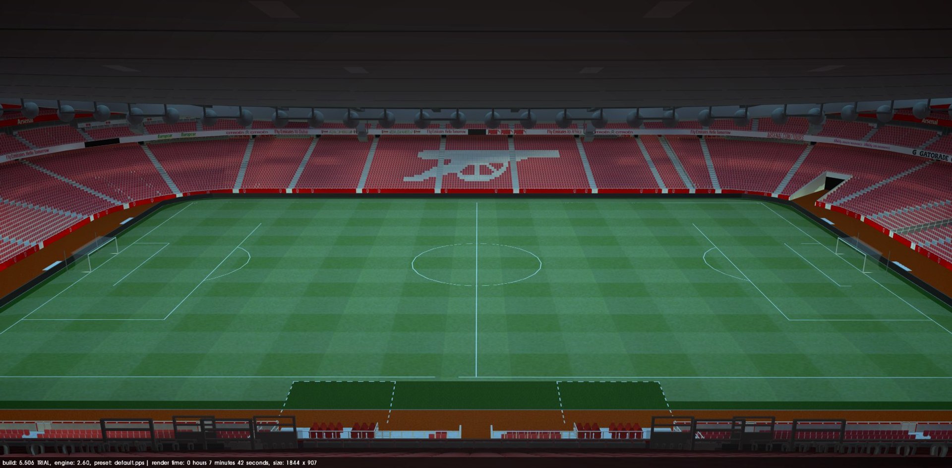 3d Emirates Stadium