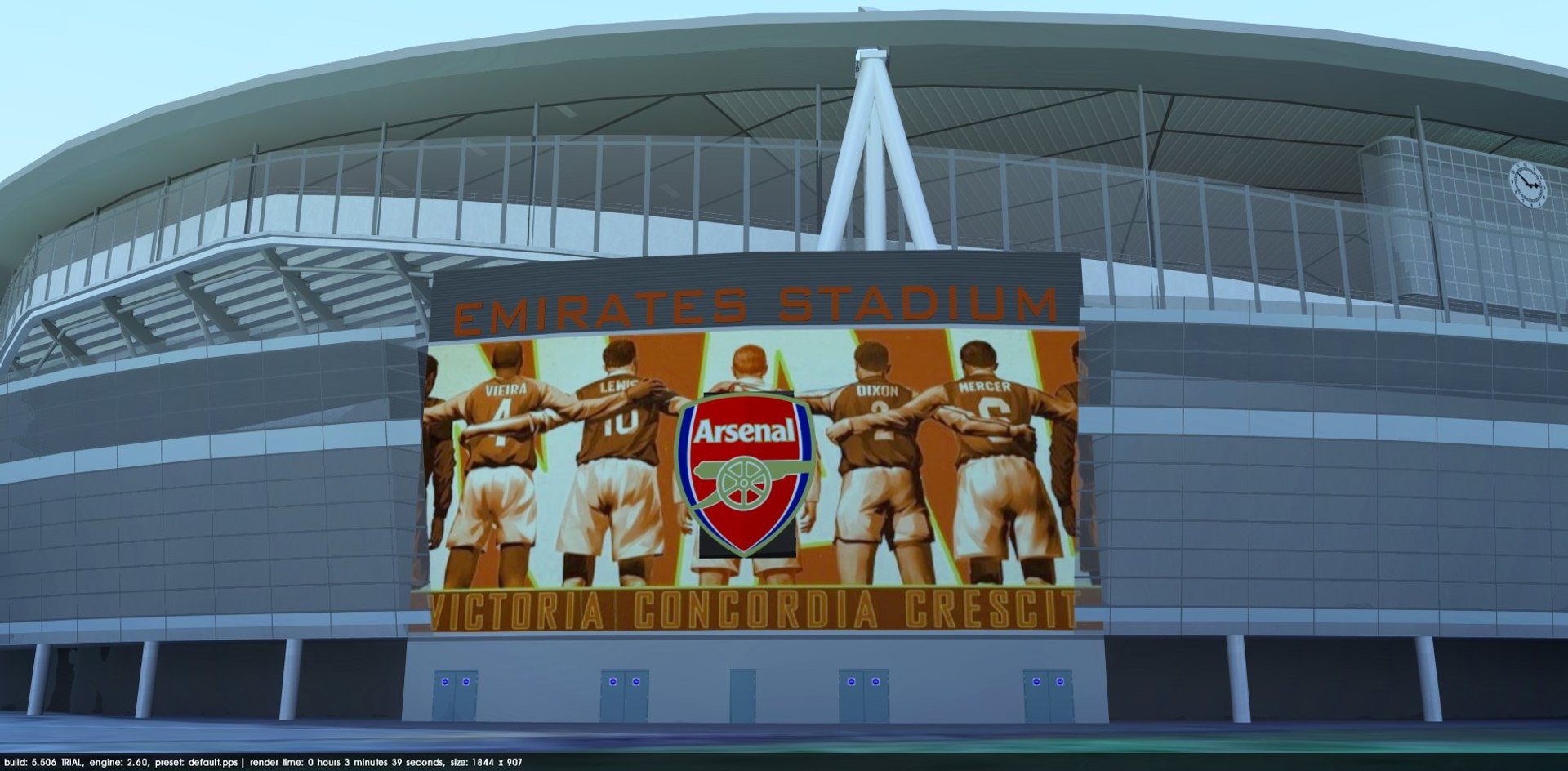 3d Emirates Stadium