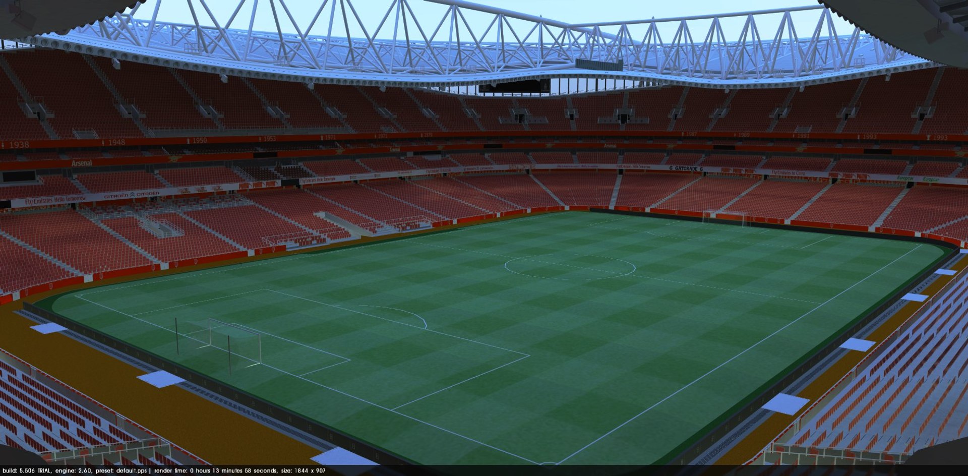 3d Emirates Stadium