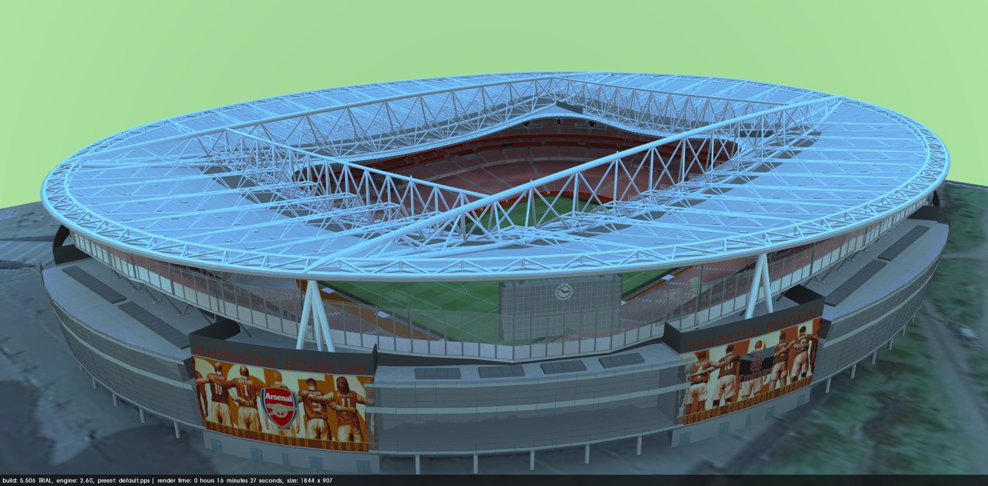 3d Emirates Stadium