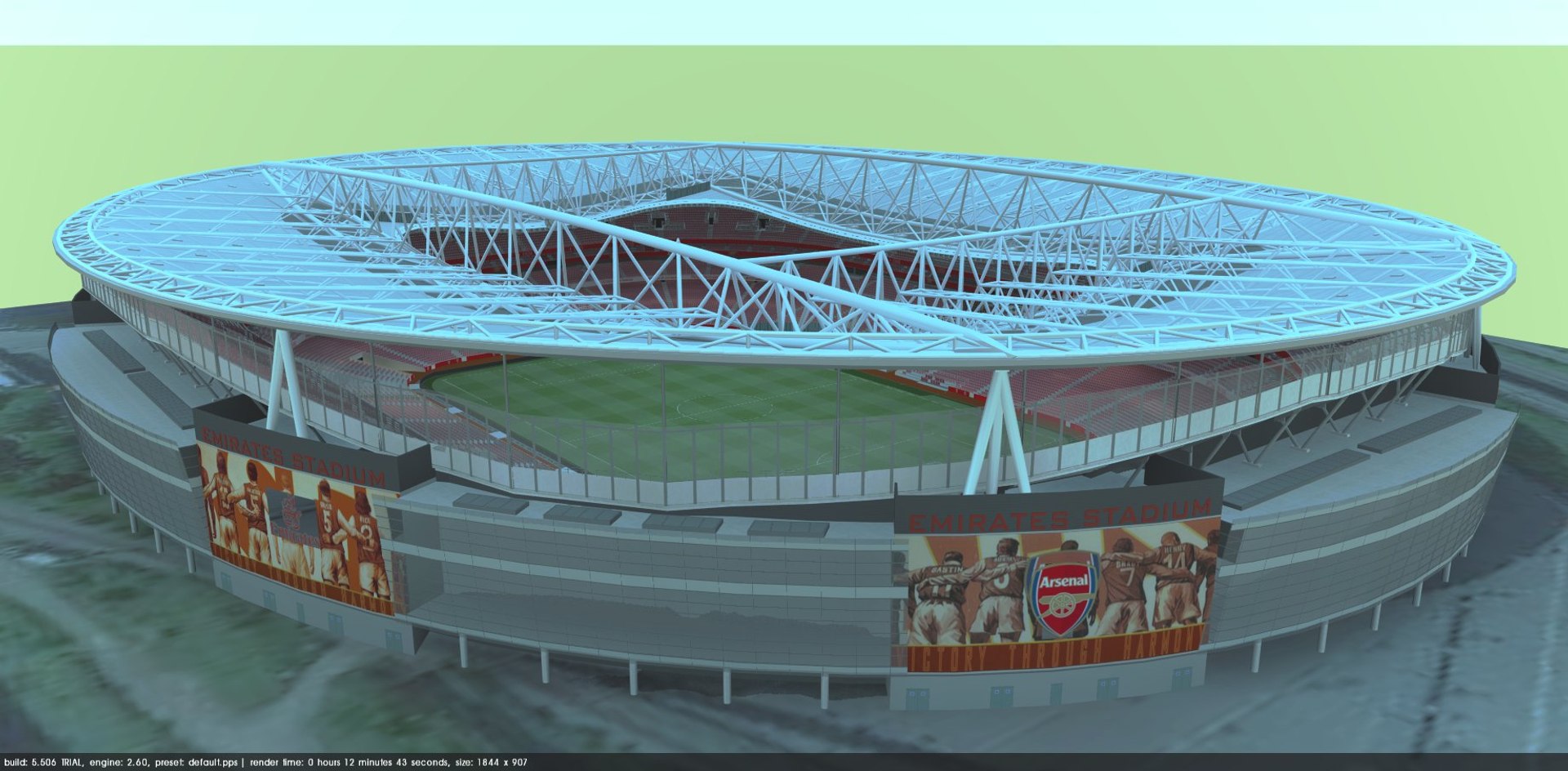 3d Emirates Stadium