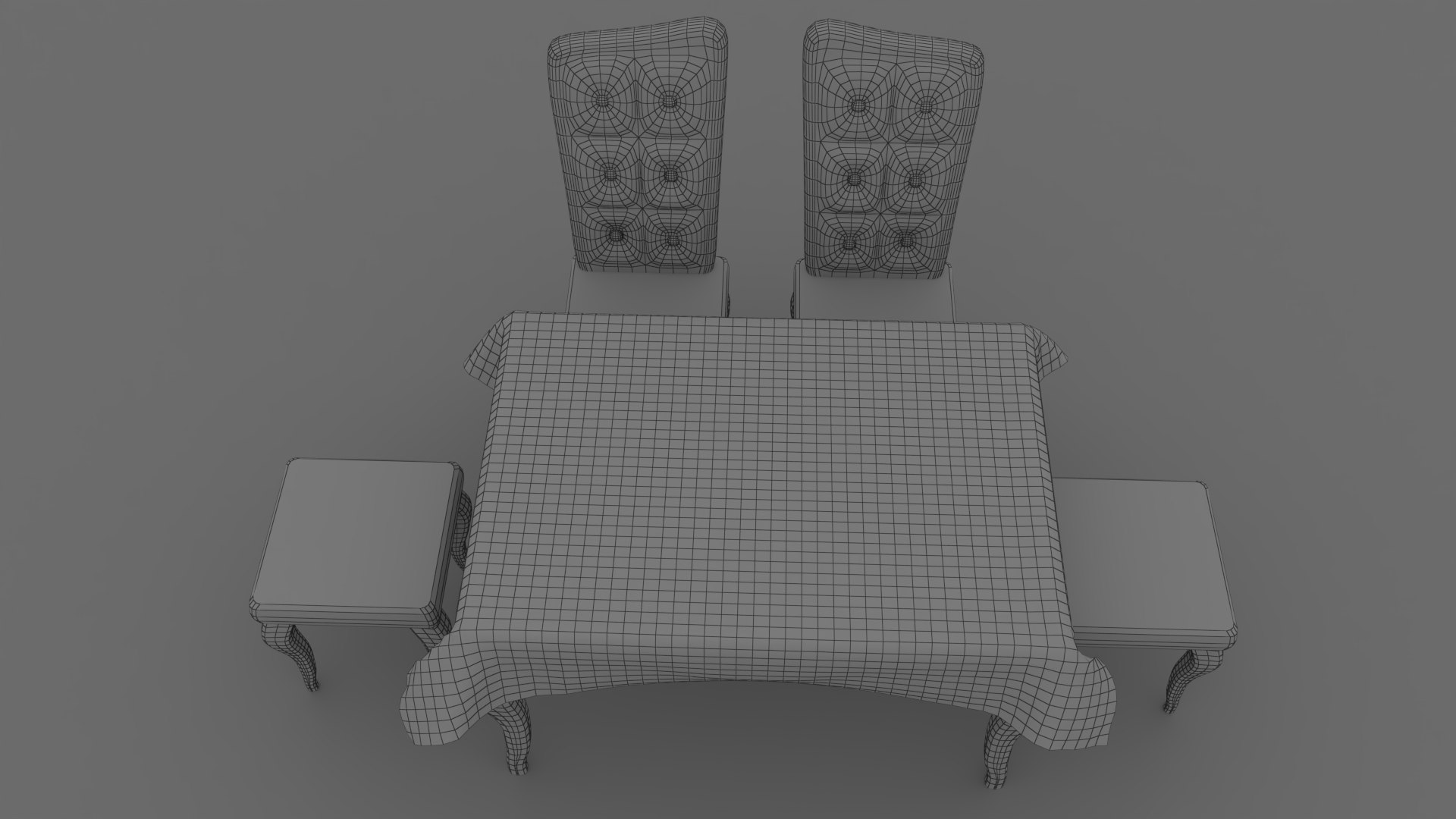 Wedding Table 3D - TurboSquid 1833850