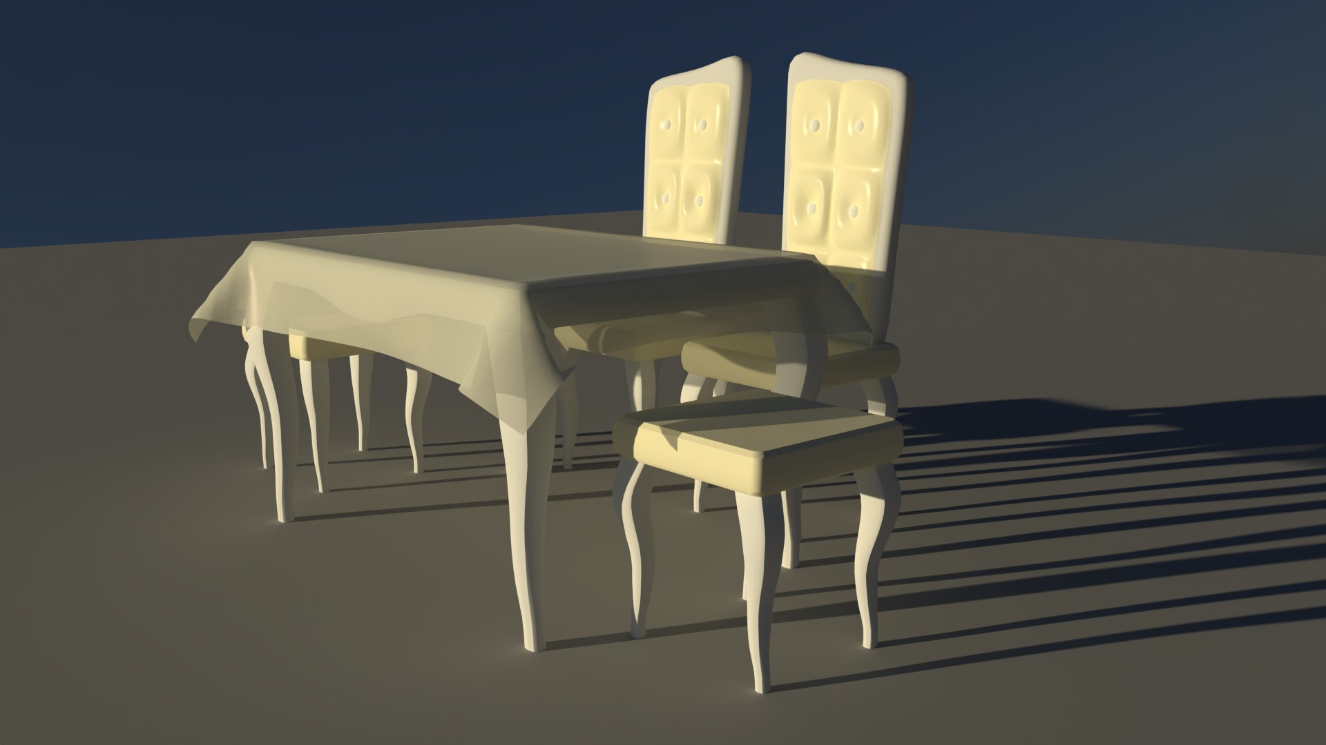 Wedding Table 3D - TurboSquid 1833850
