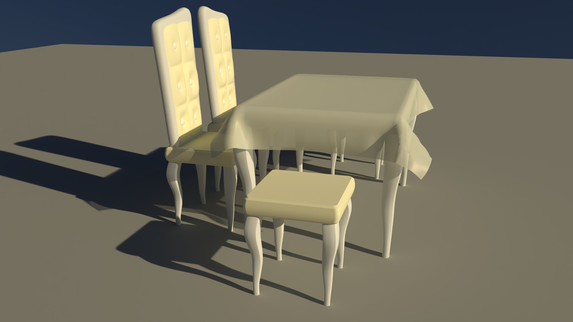 Wedding Table 3D - TurboSquid 1833850