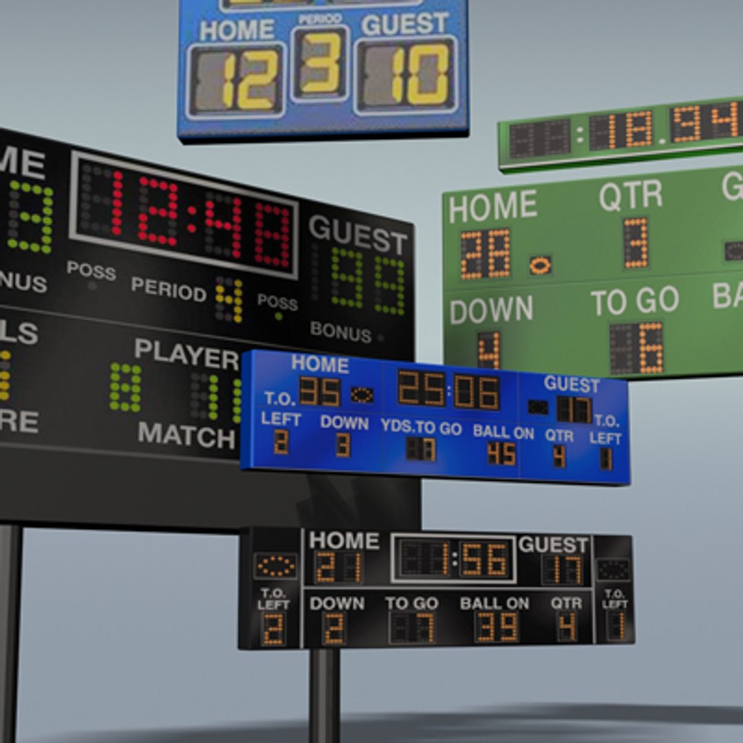 3d Model School Sports Vol 4