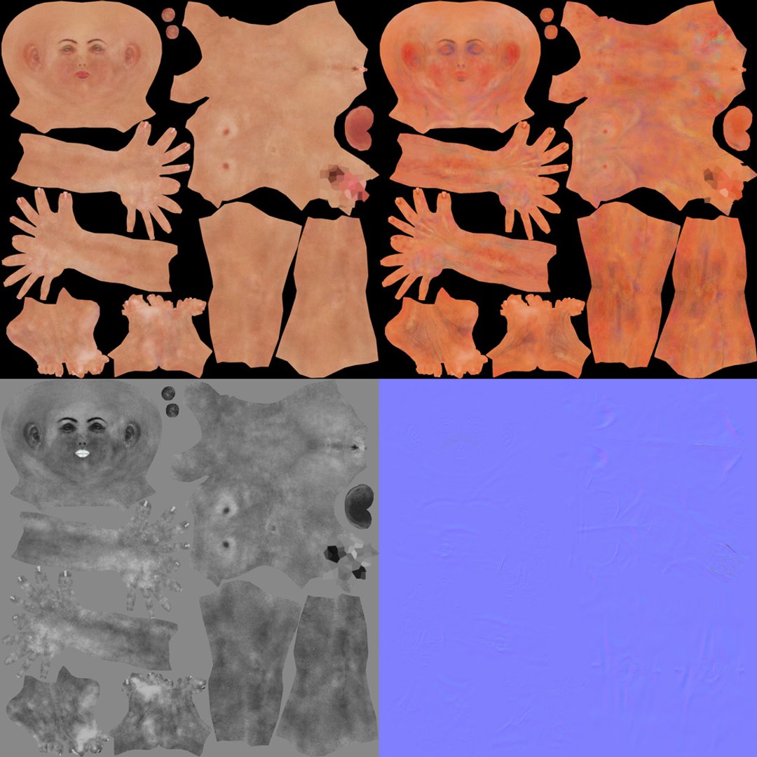 Maya Female Clothing Body