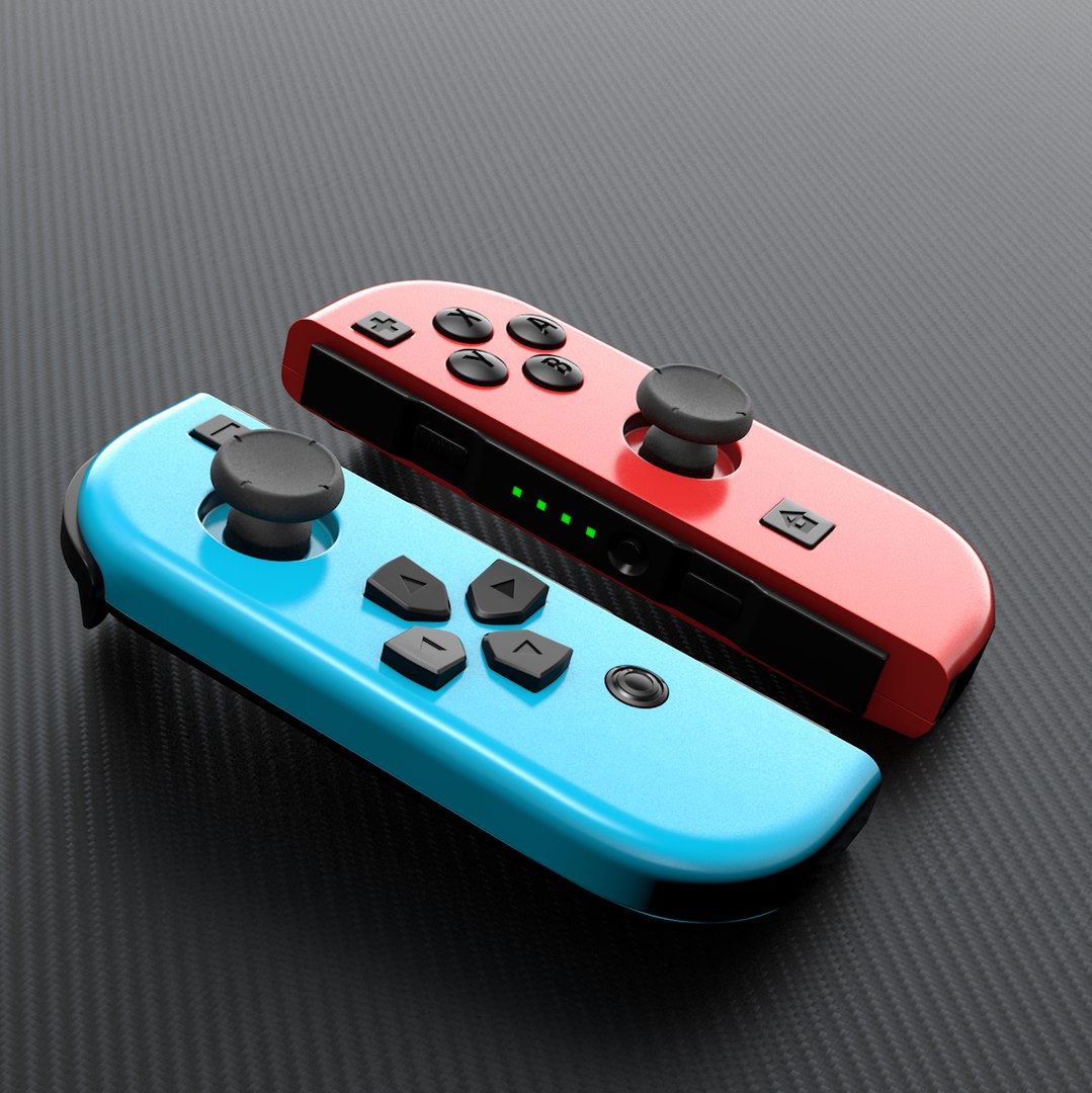 Joycon 3D Model - TurboSquid 1475187