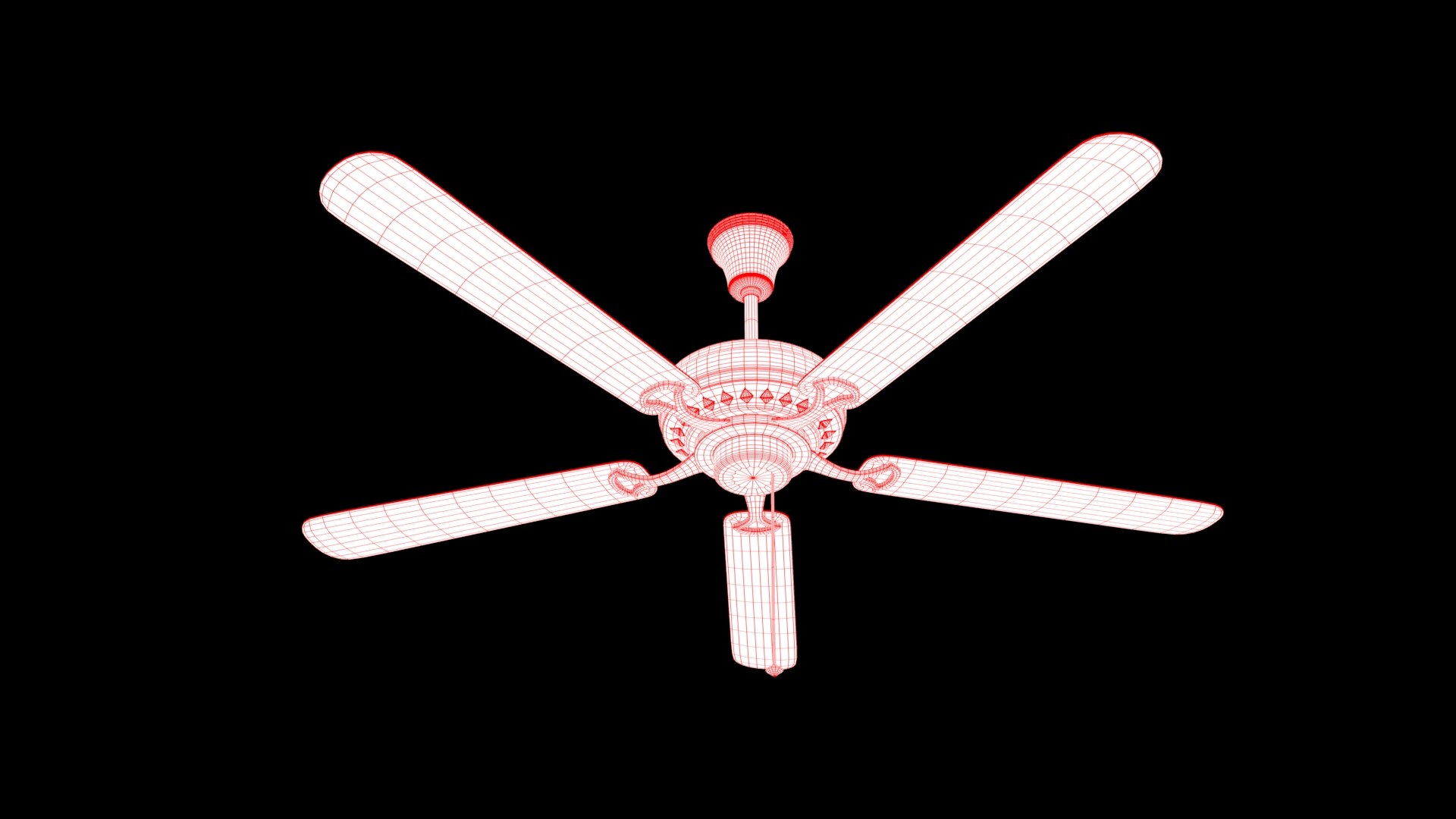 Ceiling Fan 09 Model - TurboSquid 2208230