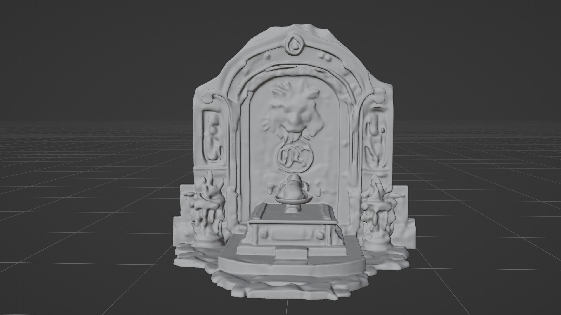 Stone Altar 06 Model - TurboSquid 2352628