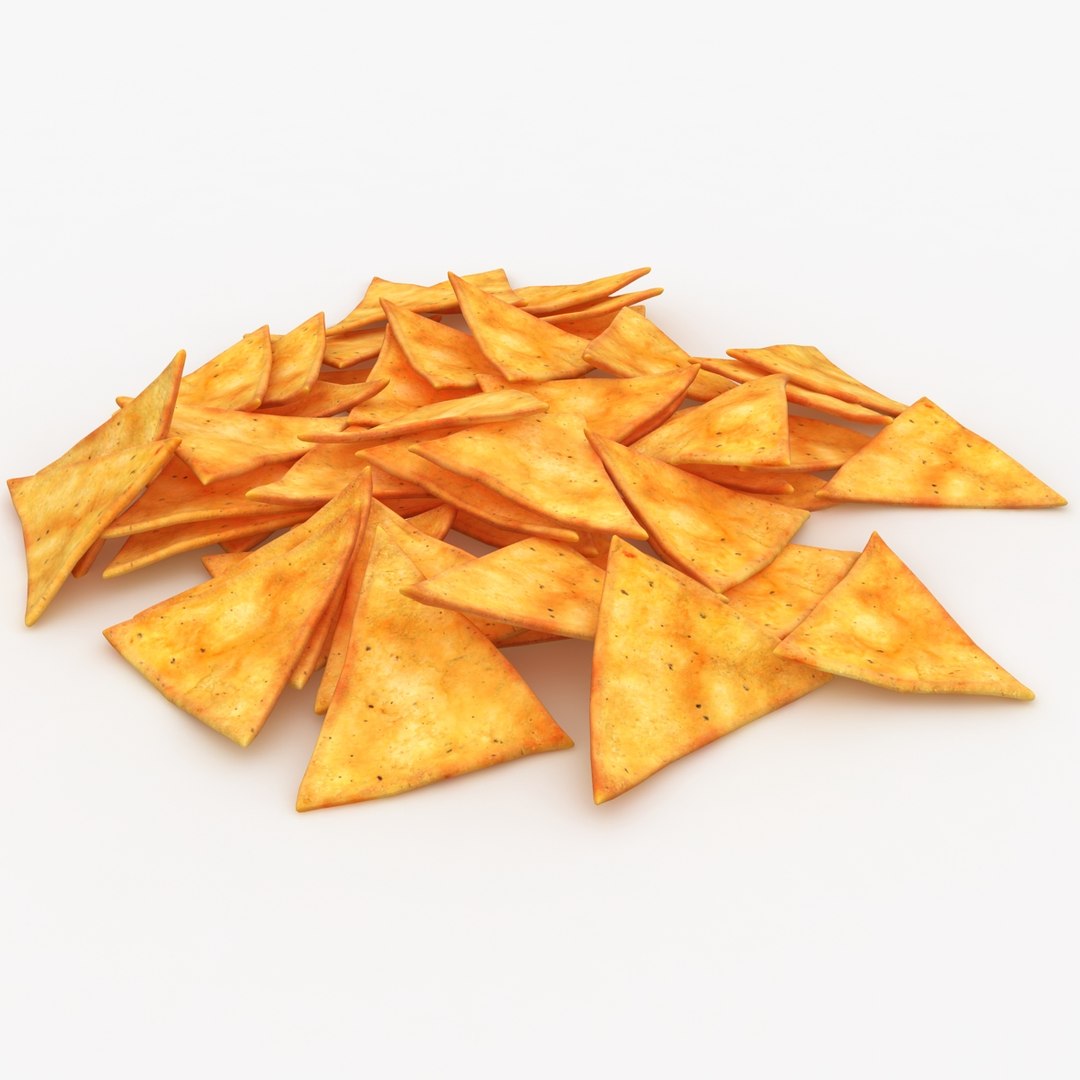 3ds realistic tortilla chip 2