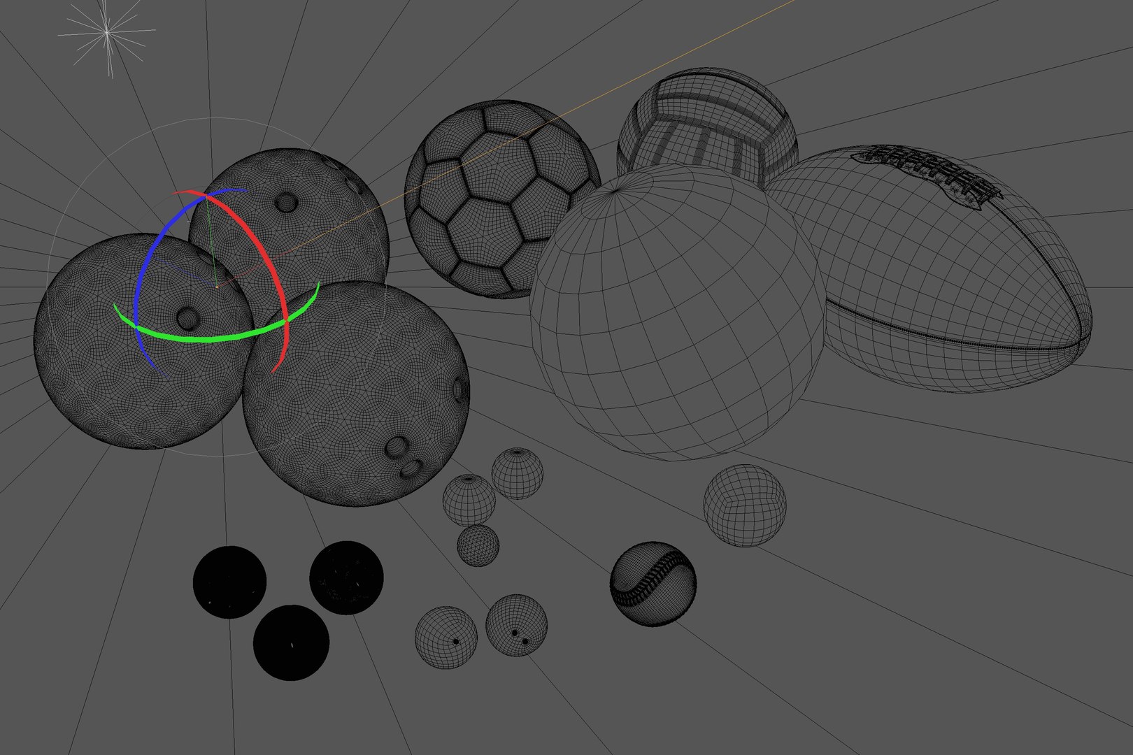 3D Sport Balls Model - TurboSquid 2201791