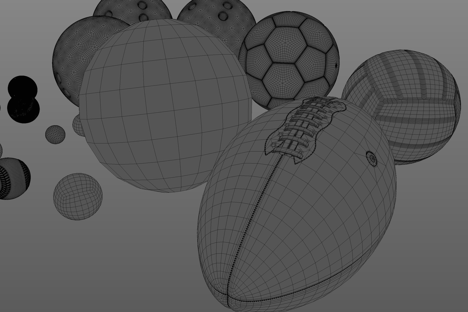 3D Sport Balls Model - TurboSquid 2201791