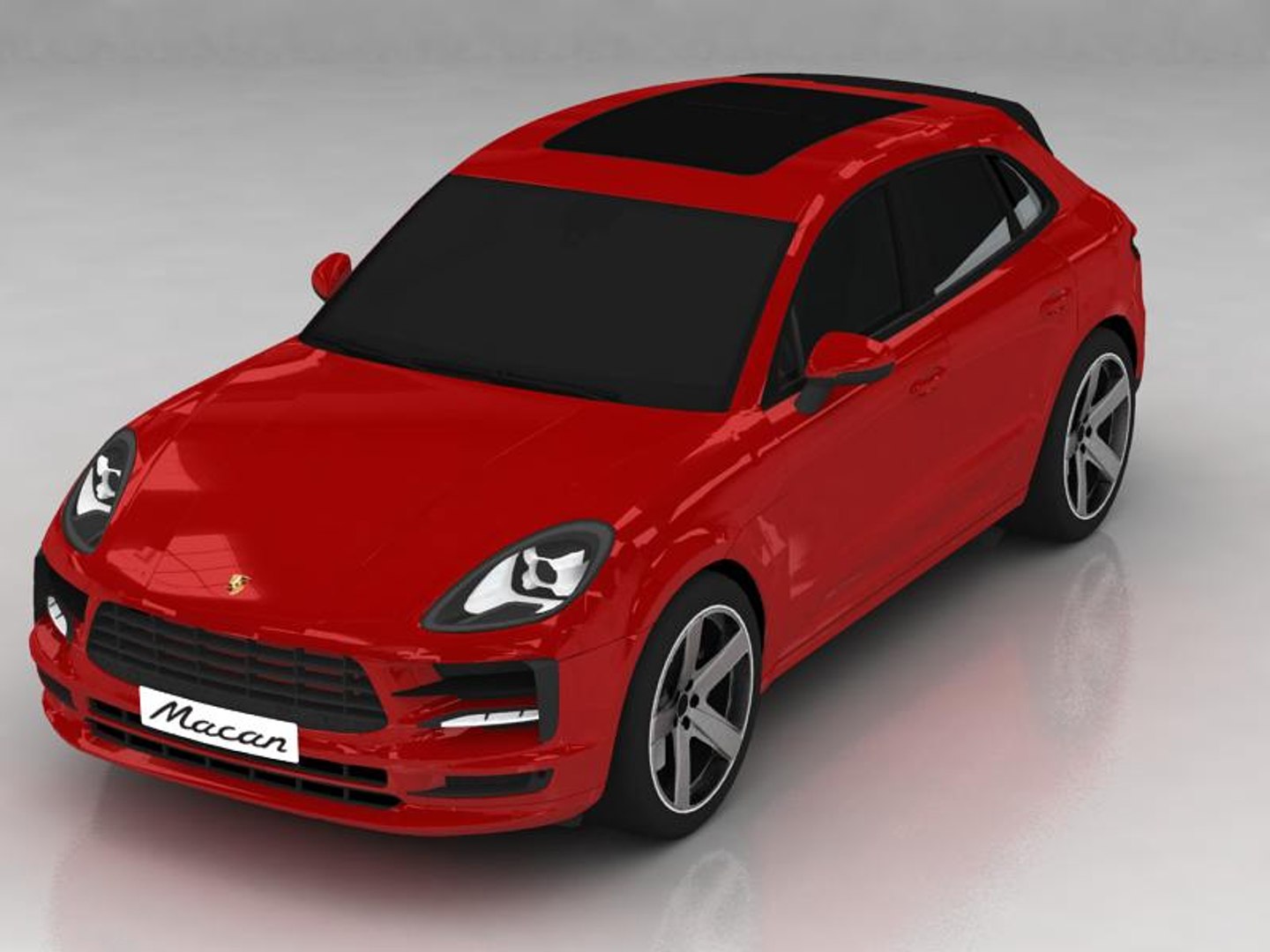 Porsche macan 3D model - TurboSquid 1581518