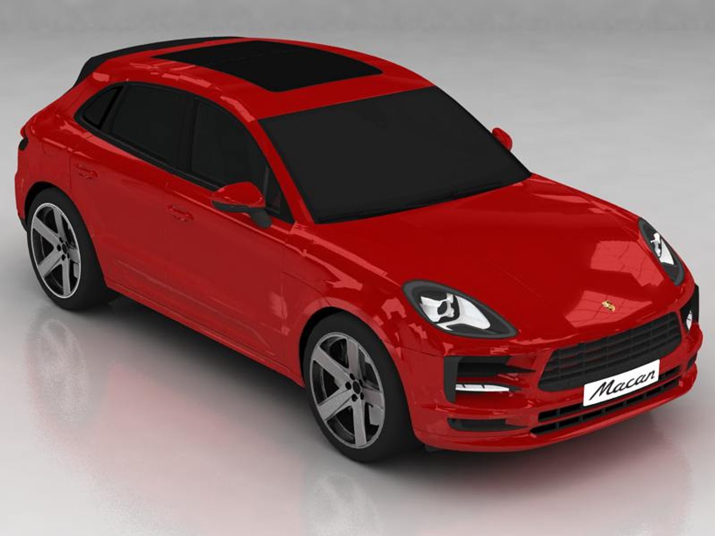 Porsche macan 3D model - TurboSquid 1581518