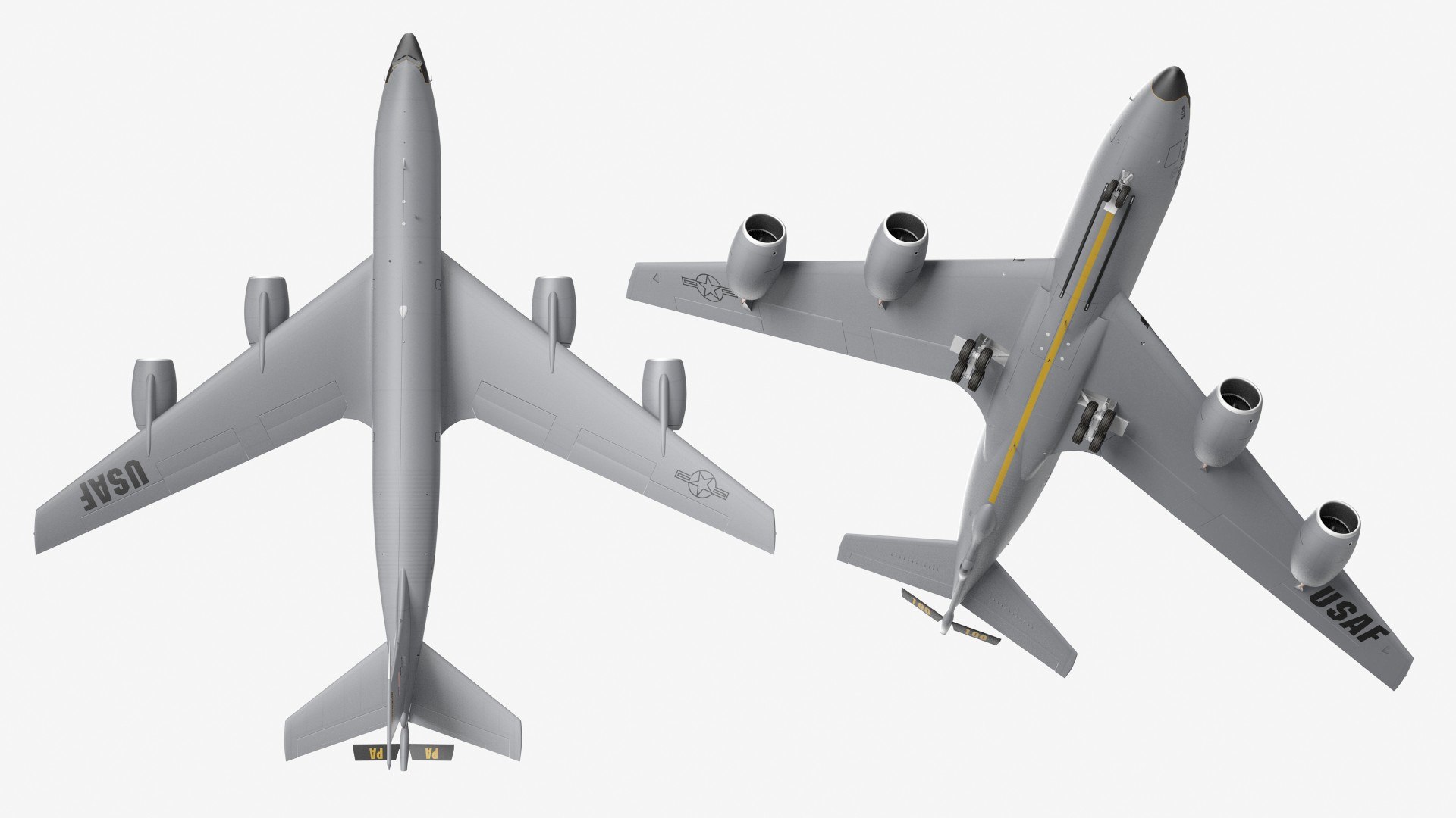 3D Boeing KC 135 Stratotanker model - TurboSquid 1773102