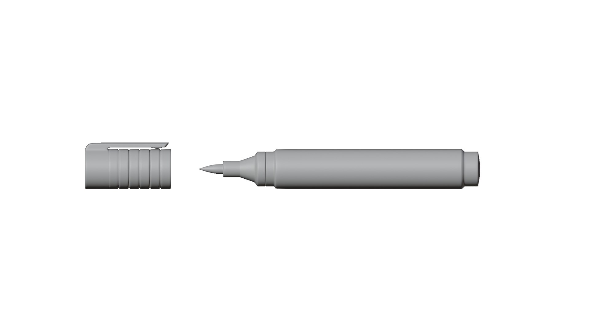 3D Faber Castell Pitt Artist Pen - TurboSquid 2104162