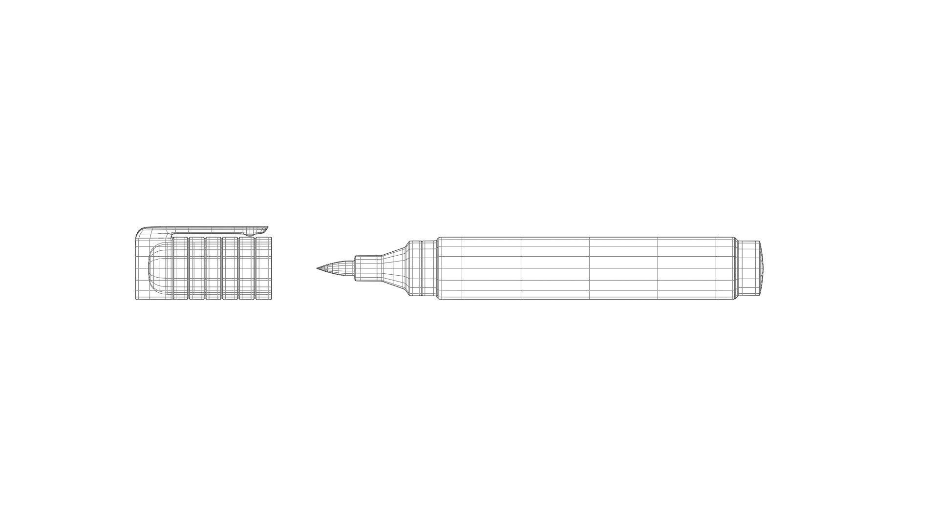 3D Faber Castell Pitt Artist Pen - TurboSquid 2104162