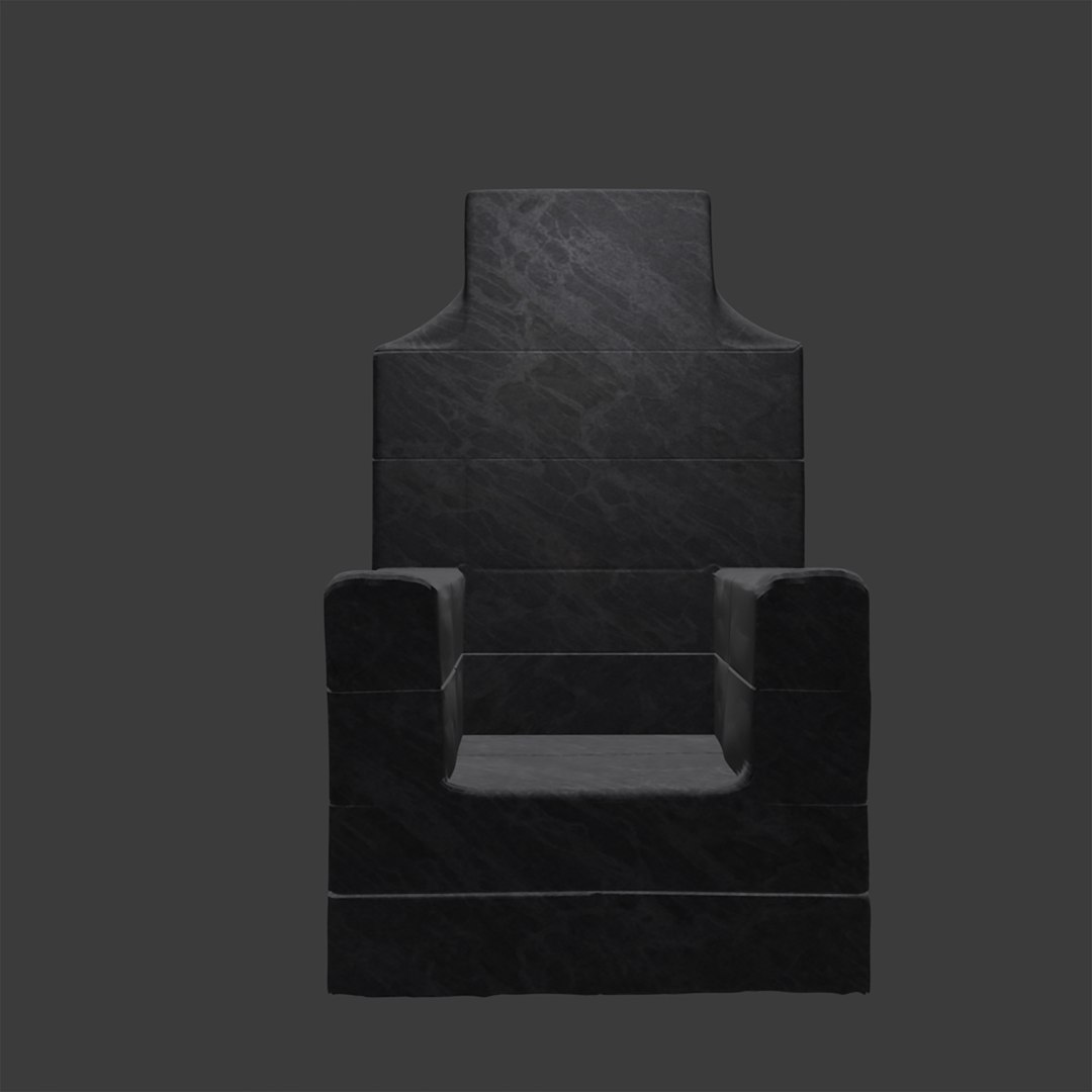 Stone Throne 3D model - TurboSquid 2183180