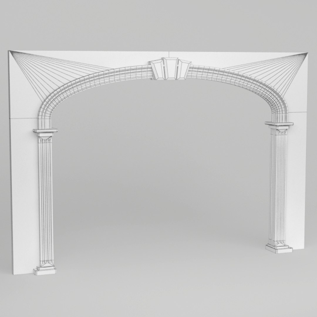 3d Model Arch Architecture