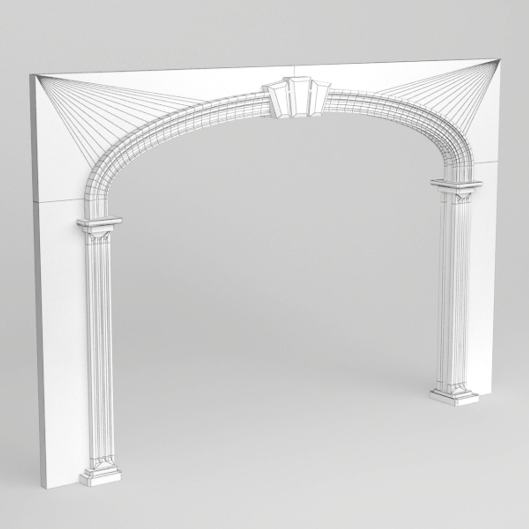 3d Model Arch Architecture
