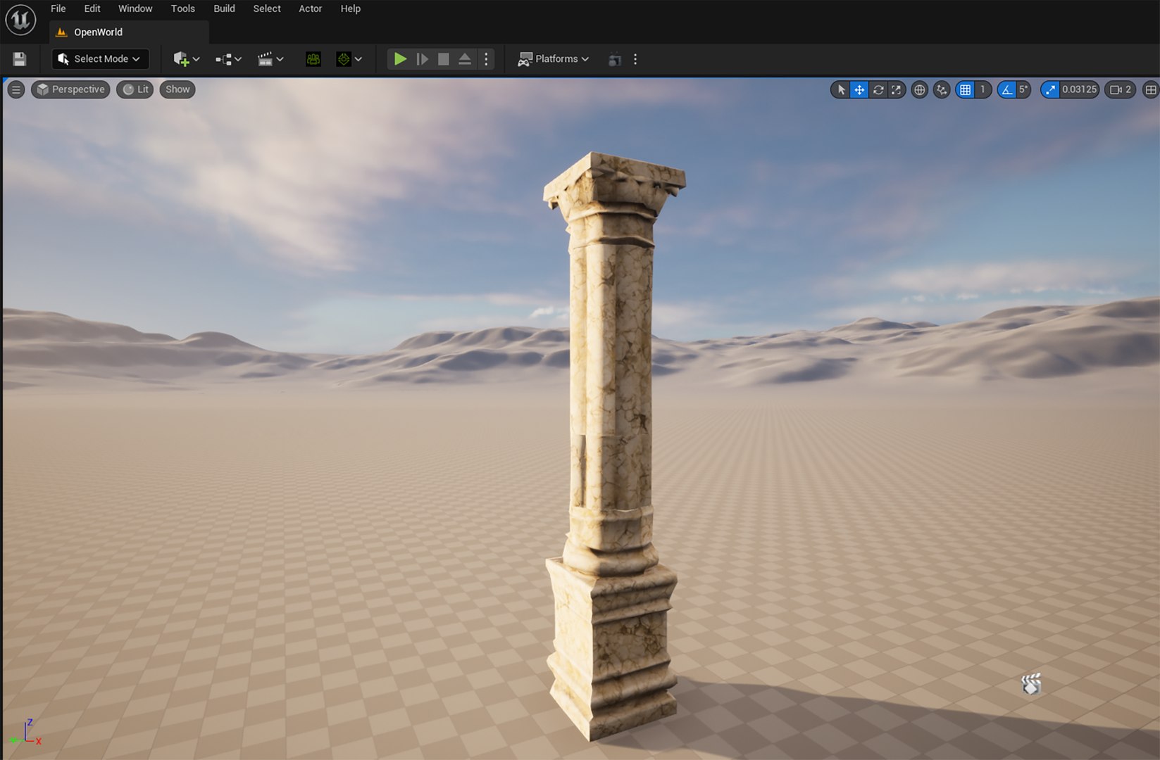 Roman Pillar Antique Column Low-poly 3D model 3D - TurboSquid 1979371