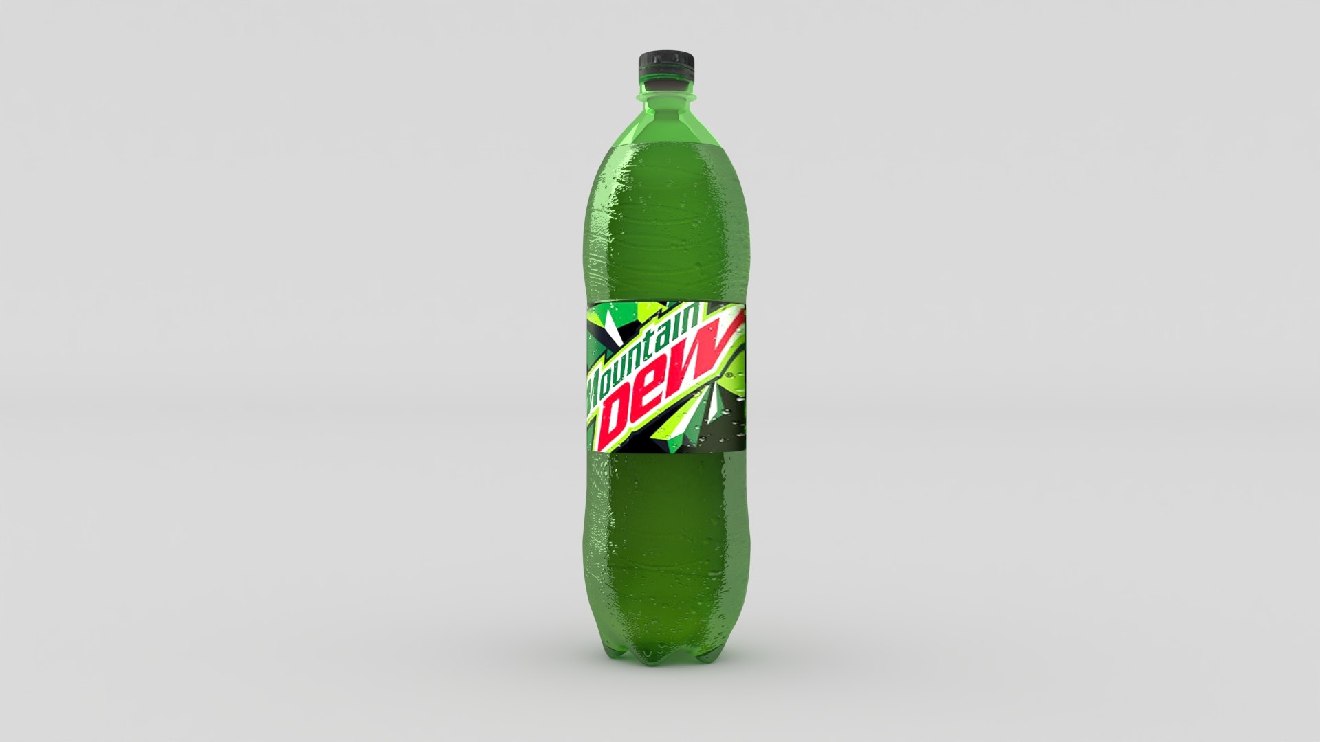 Mountain Dew 1 Liter Bottle 3D Model - TurboSquid 2026633